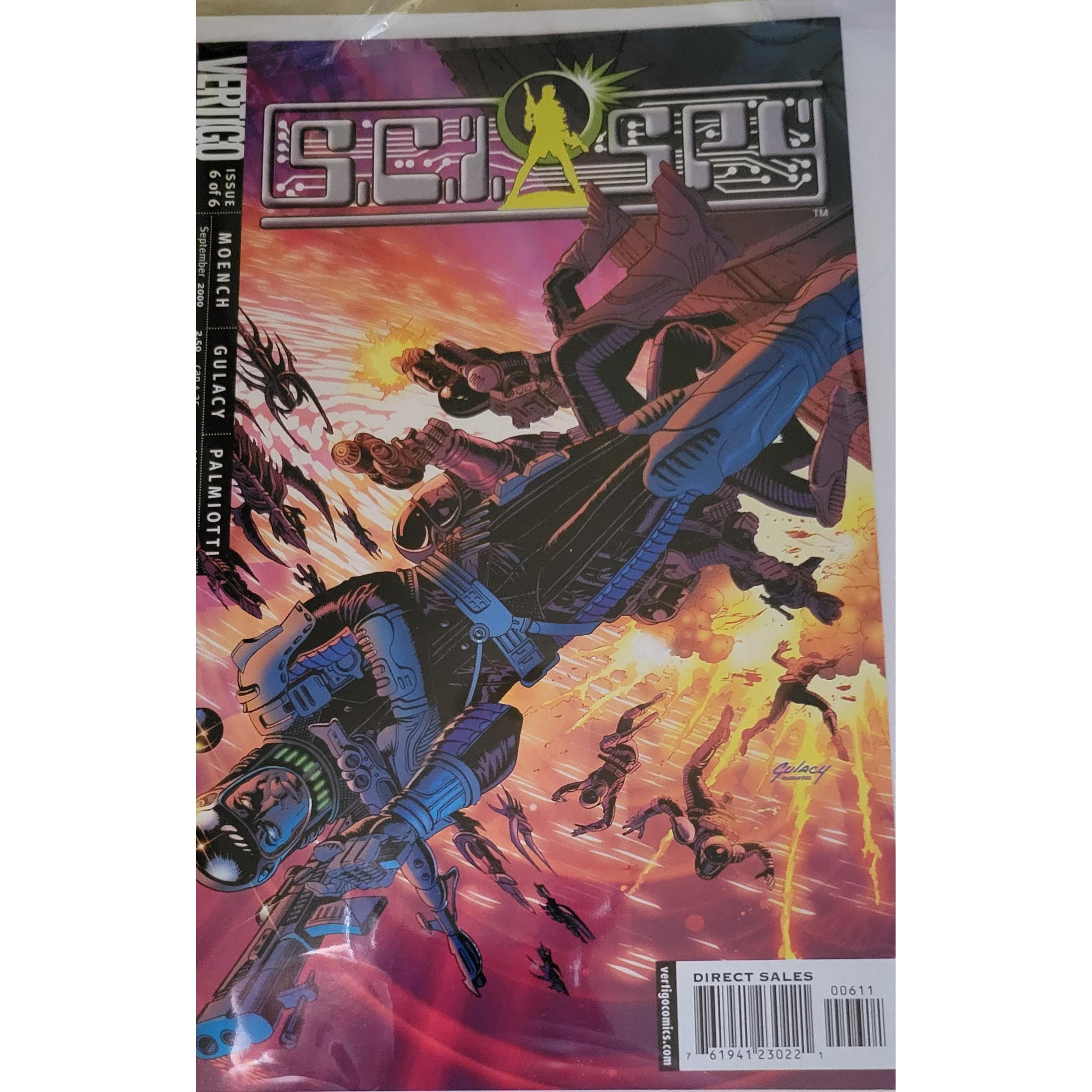 Sci Spy Issue #6 DC Vertigo 2000