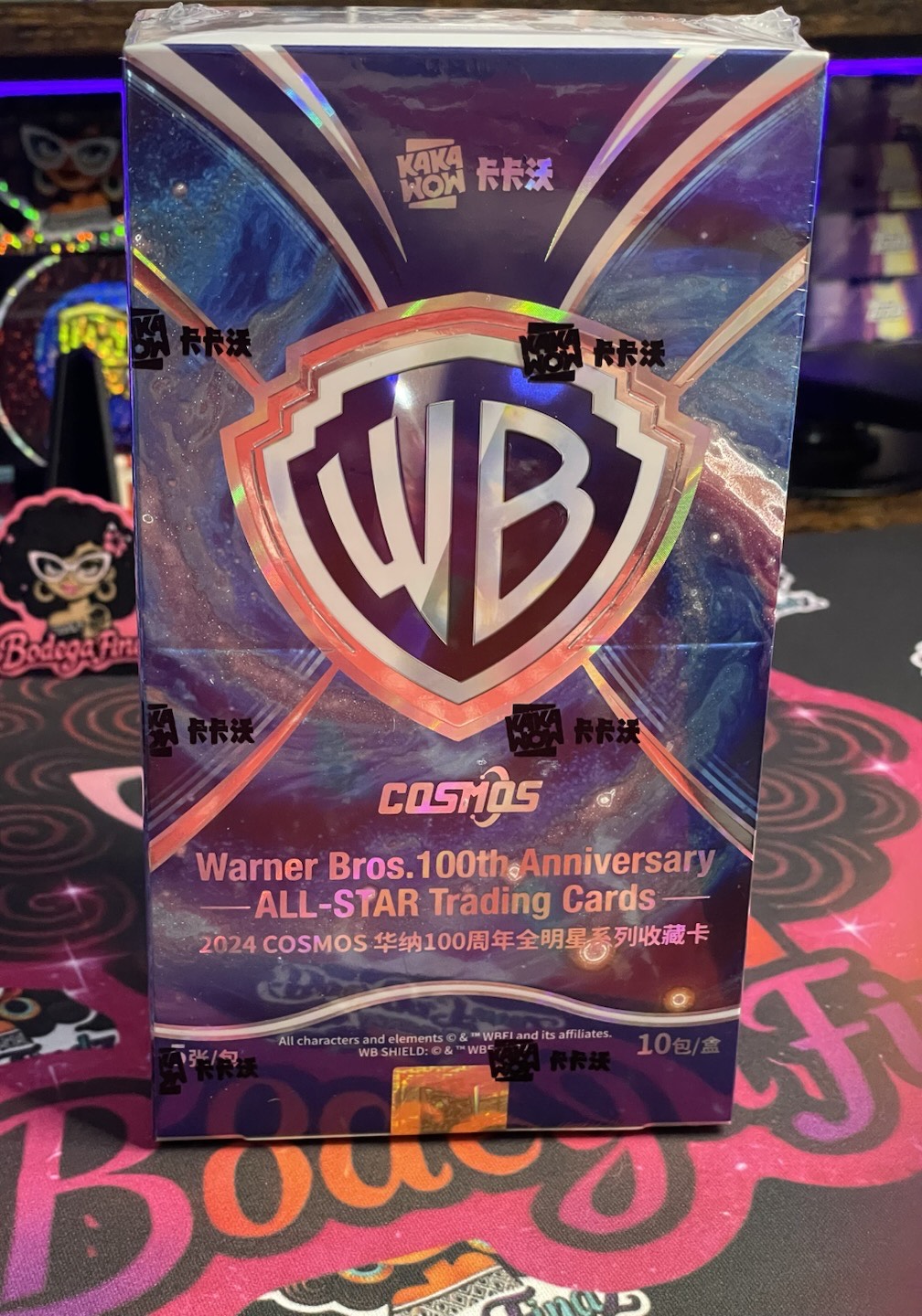 Cosmos Warner Brothers 100th Anniversary Trading Cards Hobby Box Pack ...