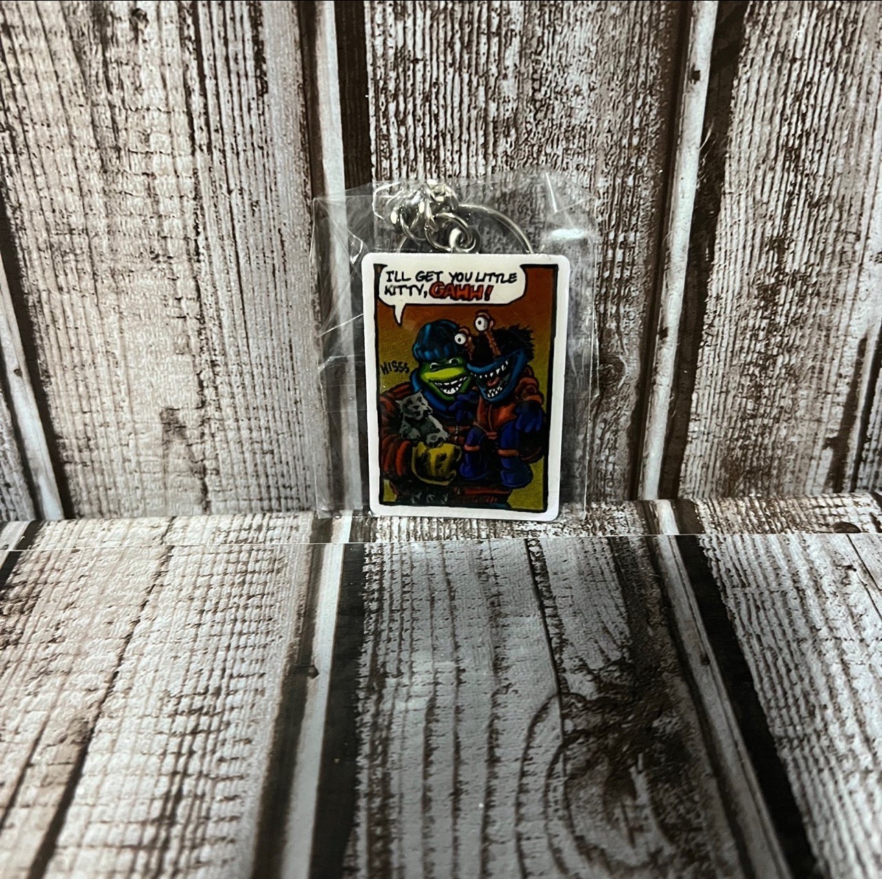 Teenage Mutant Ninja Turtles loot crate tmnt keychain VERY RARE Chet's toys