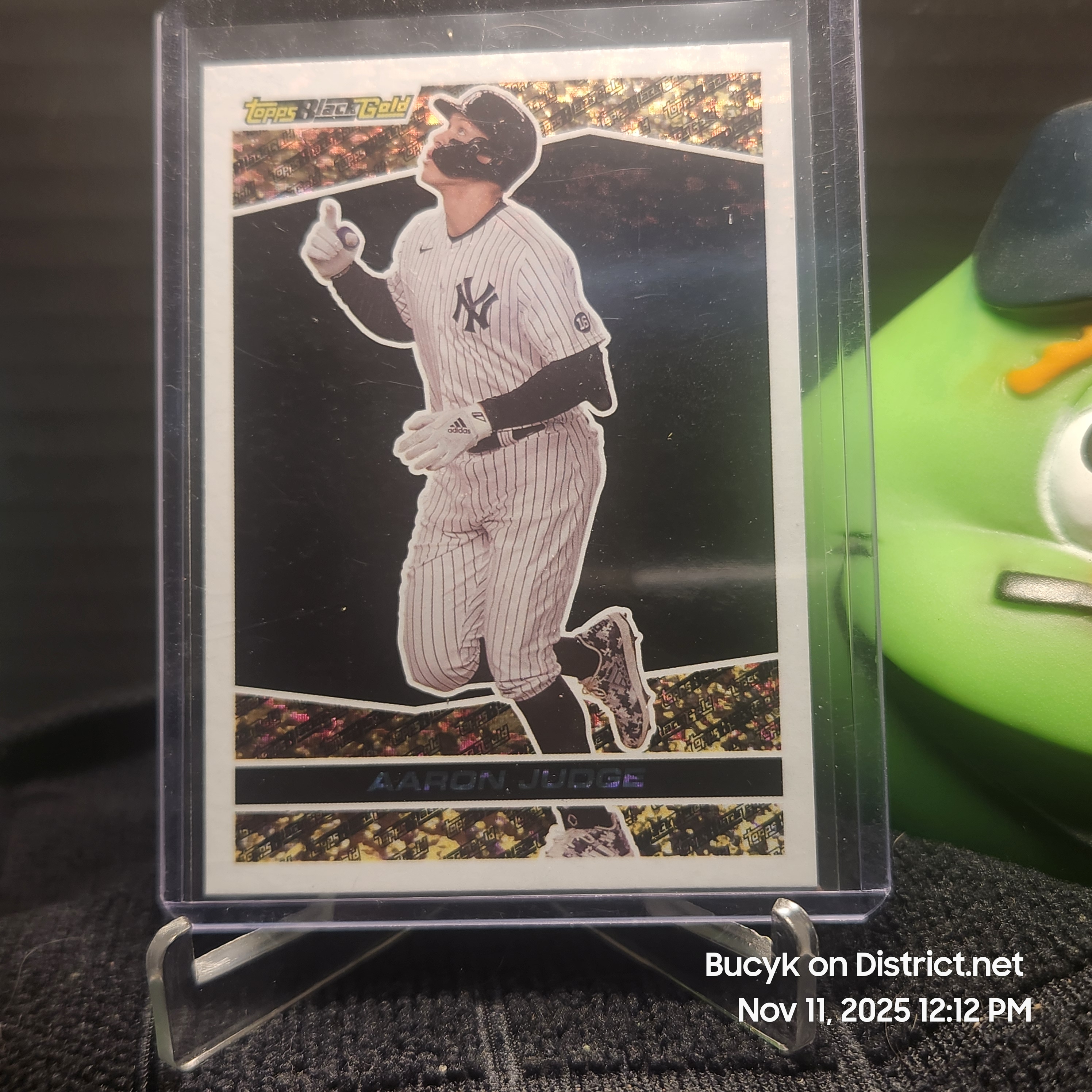 2021 Topps Black Gold - Aaron Judge New York Yankees