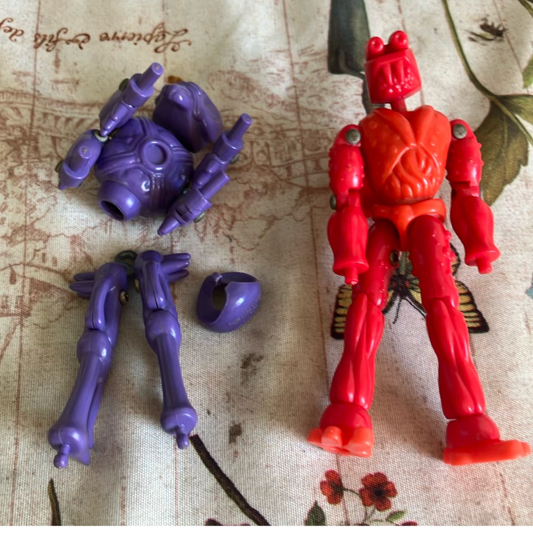 Rare Micronauts Anton And Membros Parts
