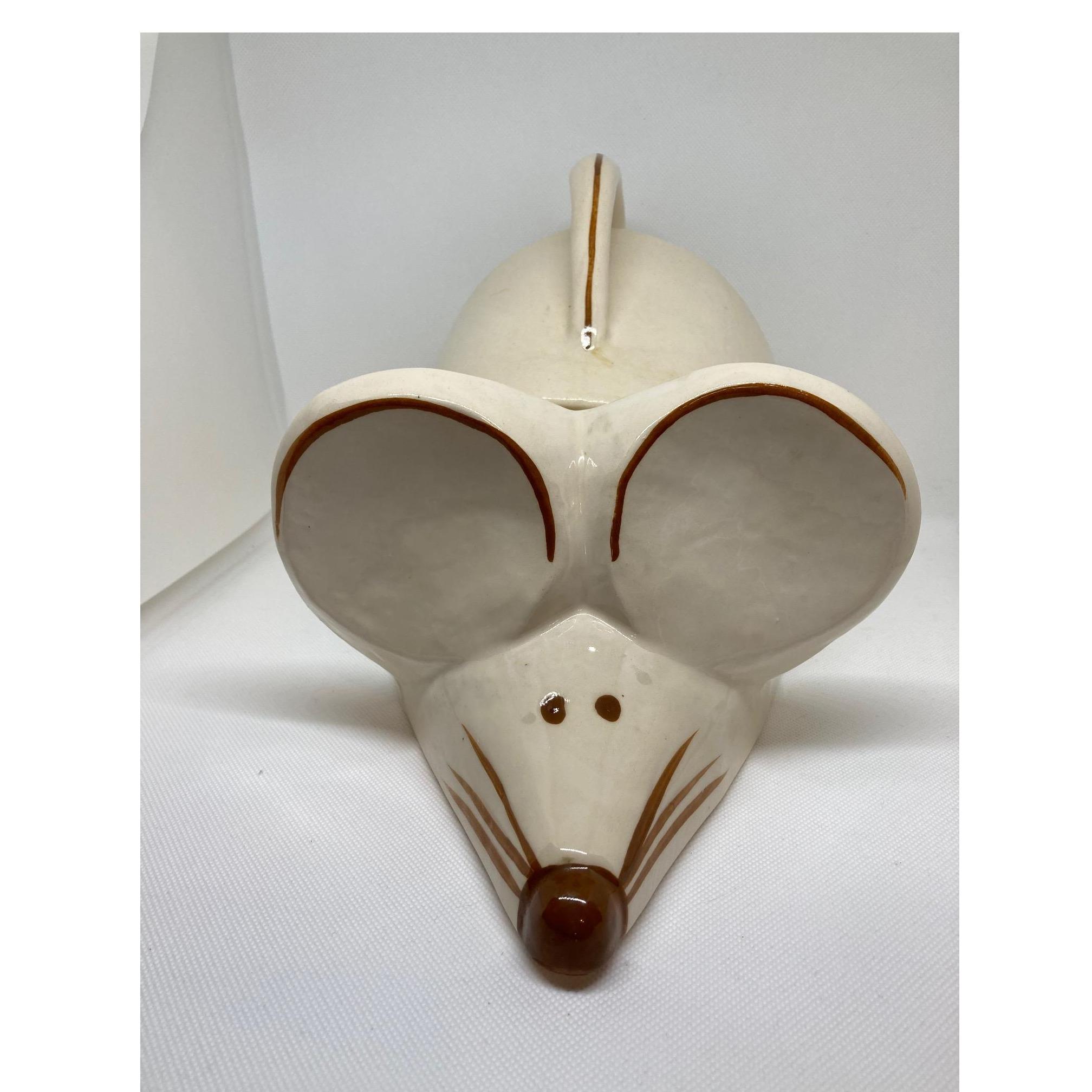 Ceramic McCoy Mouse Cookie Jar