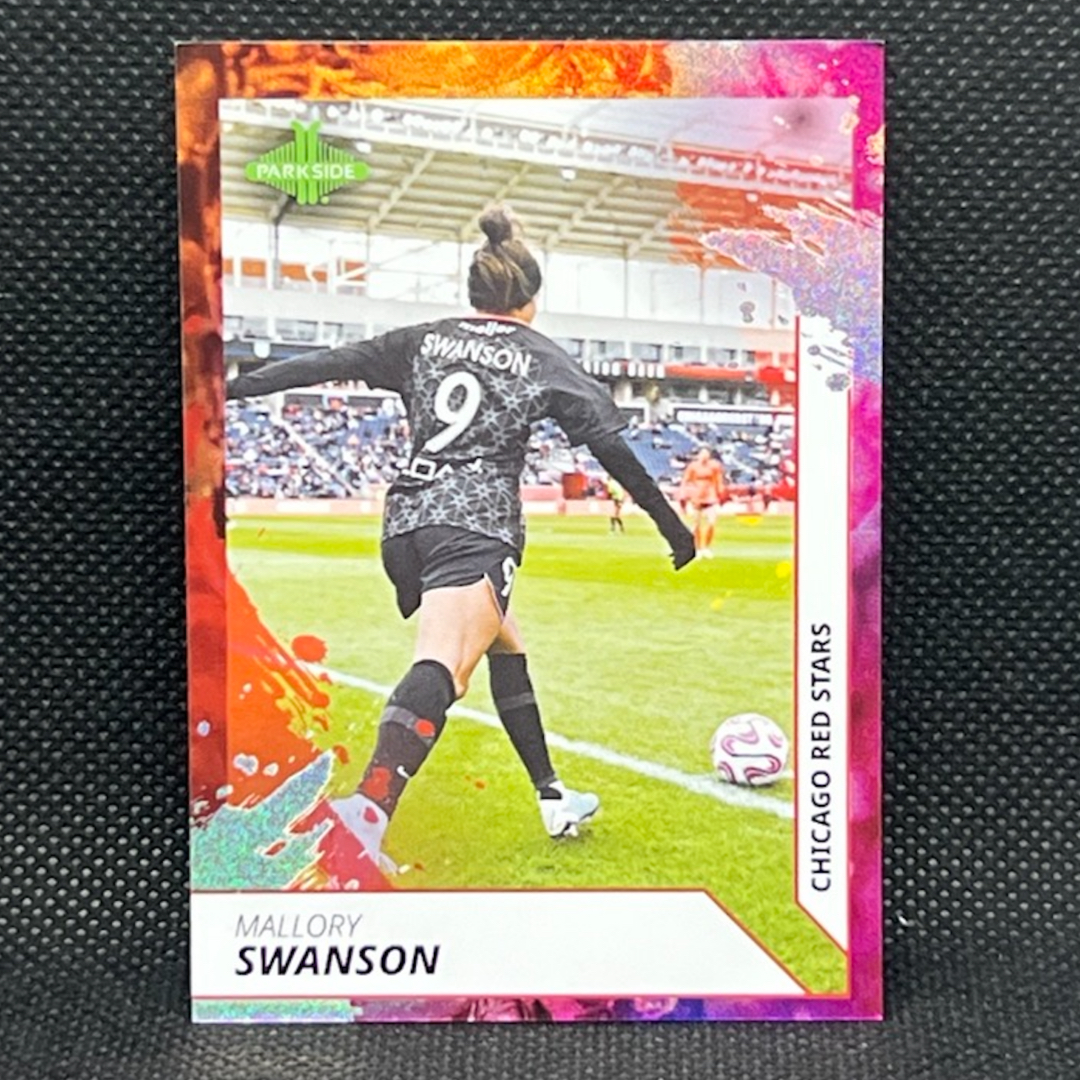 Mallory Swanson 2024 NWSL Parkside Vol 1 Shimmer /100 Chicago Red Stars ...