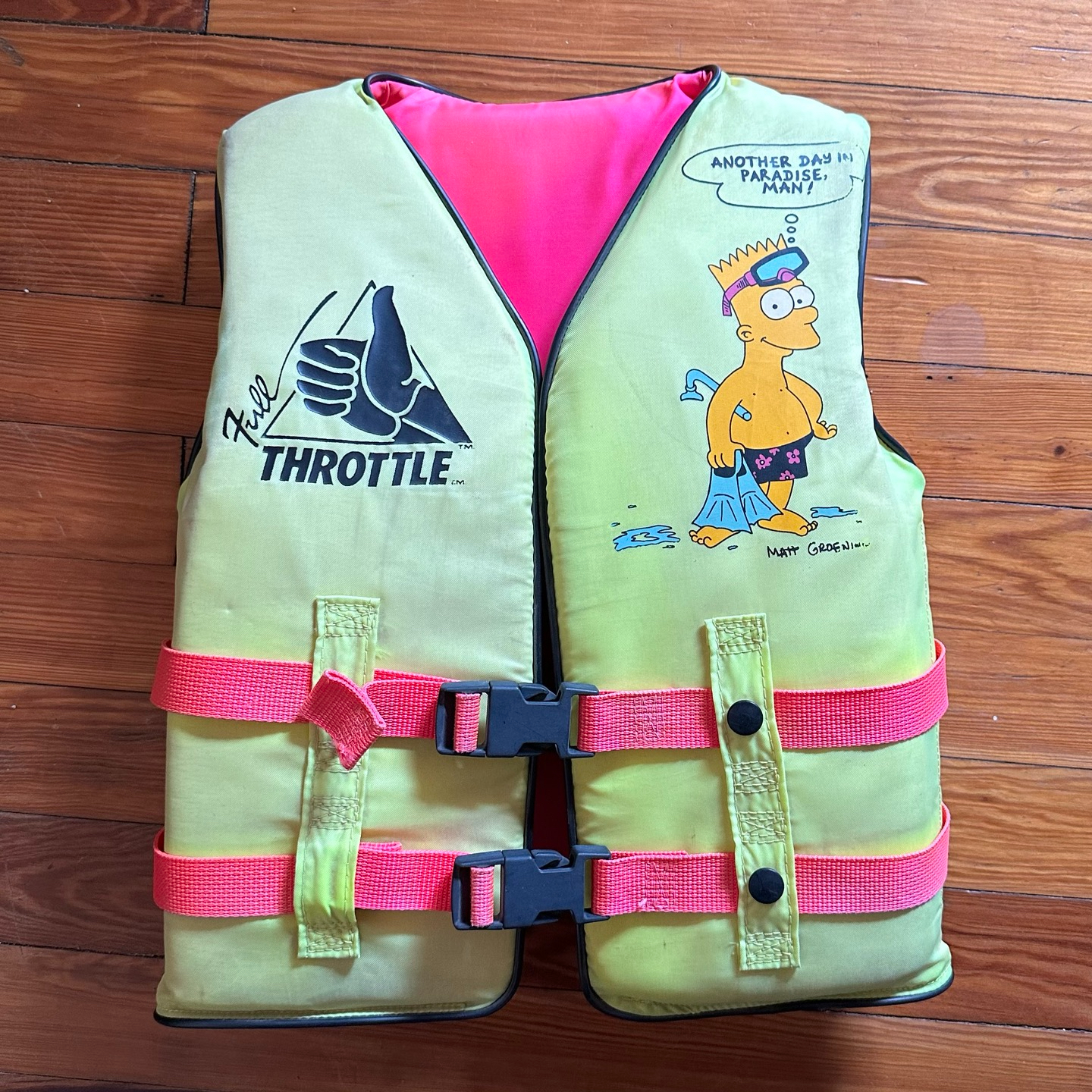 Simpsons Life Jacket (Full Throttle, 1990)