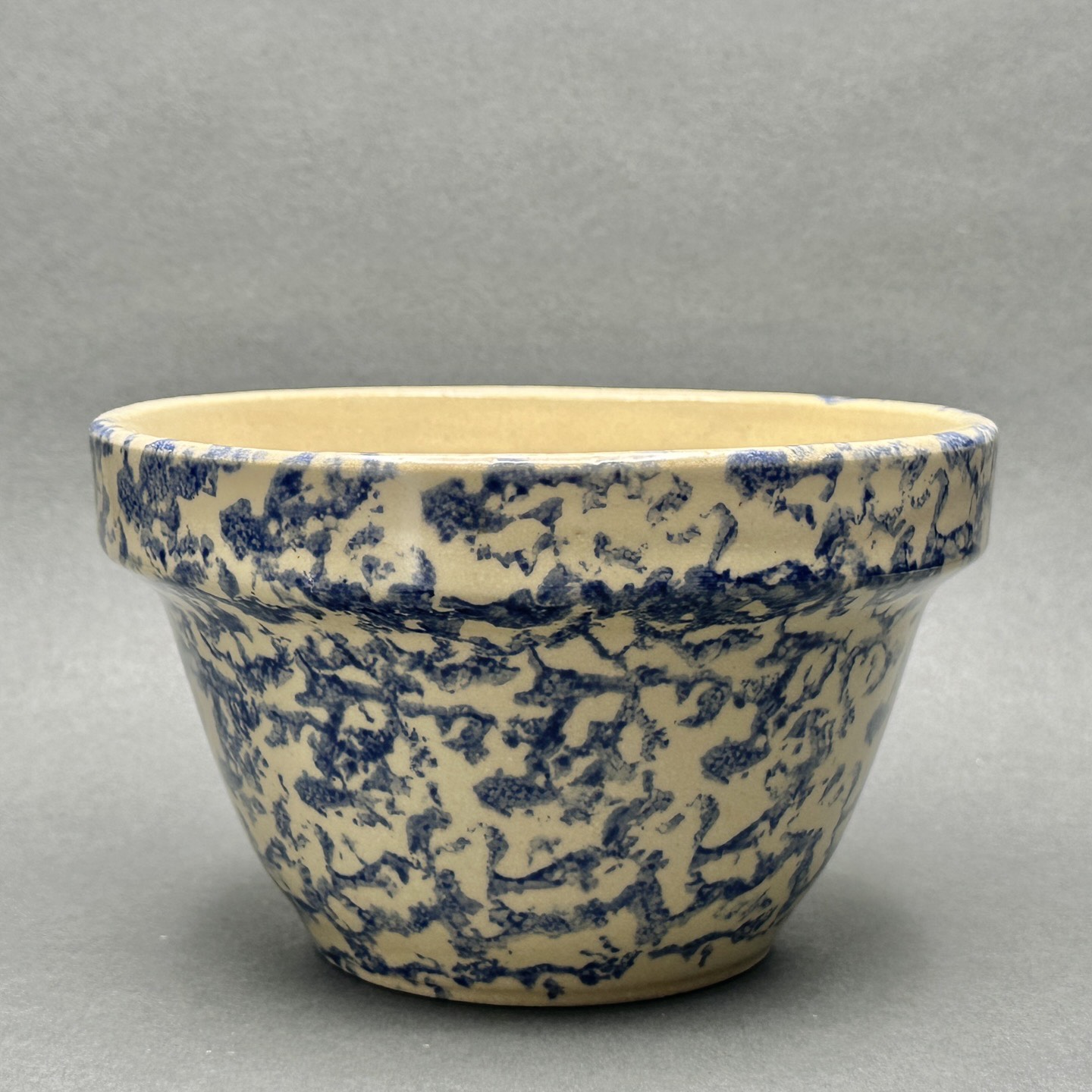 Vintage RRP Co. Robinson Ransbottom Pottery Co. Blue Spongeware ...