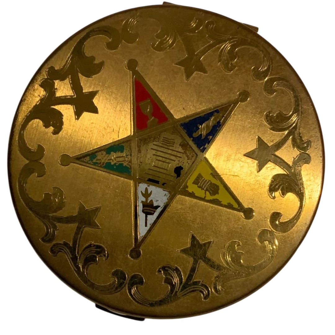 Elgin America Masonic Emblem Compact 2.75” Diameter