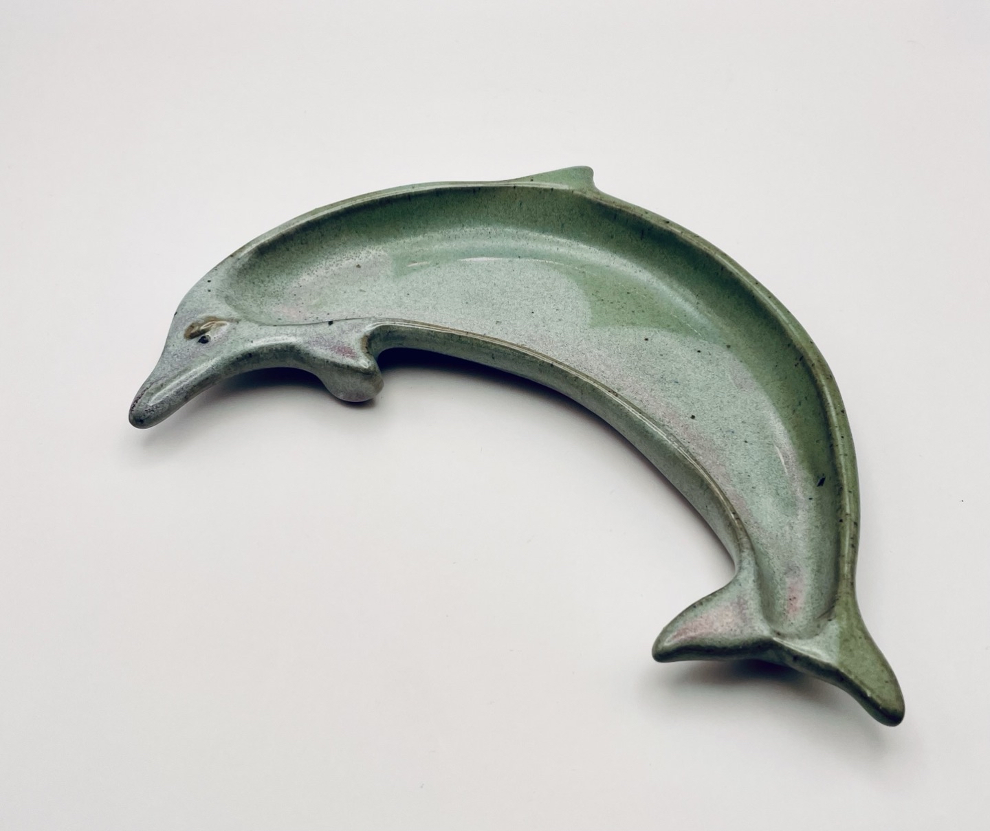 DOLPHIN Dish! From Chamberlain Pottery, located in Brooksville, FL ...