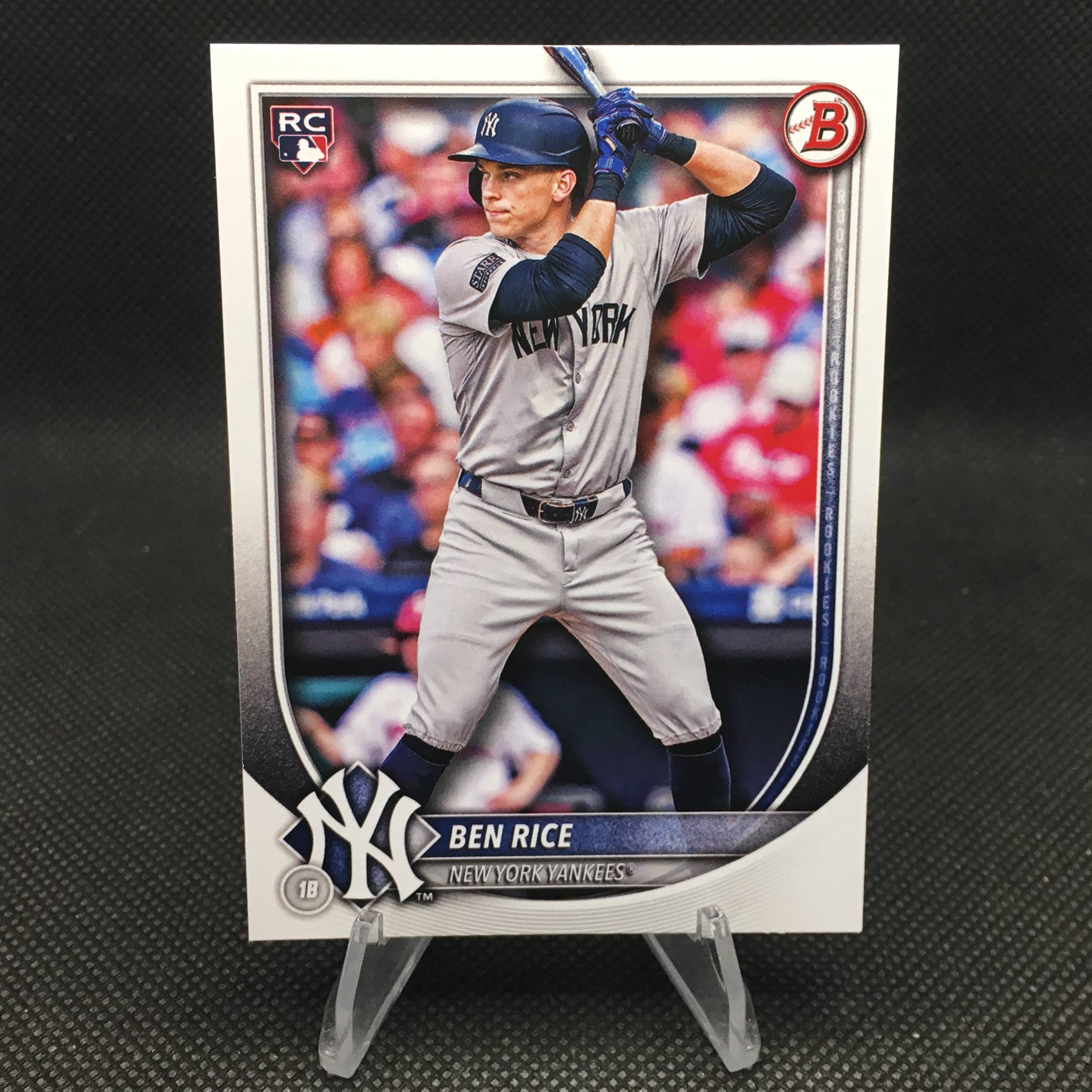 Ben Rice 2025 Bowman Baseball Rookie Card (RC) #85 - New York Yankees