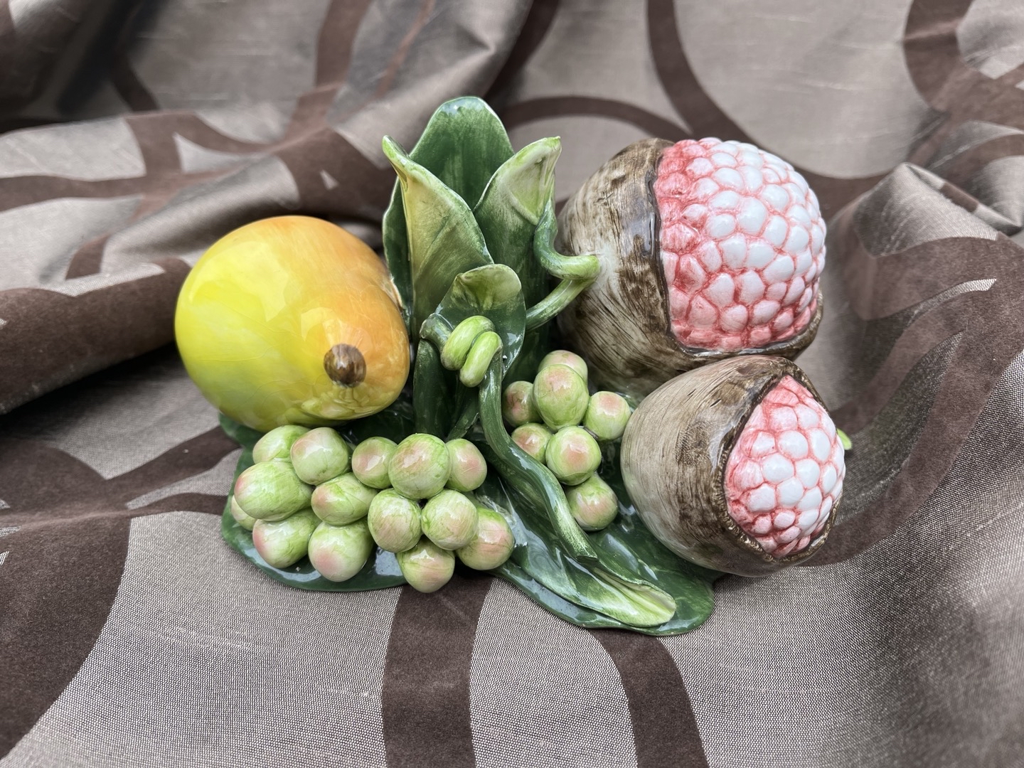 Sculpted Fruit Andrea By Sadak Candleholder