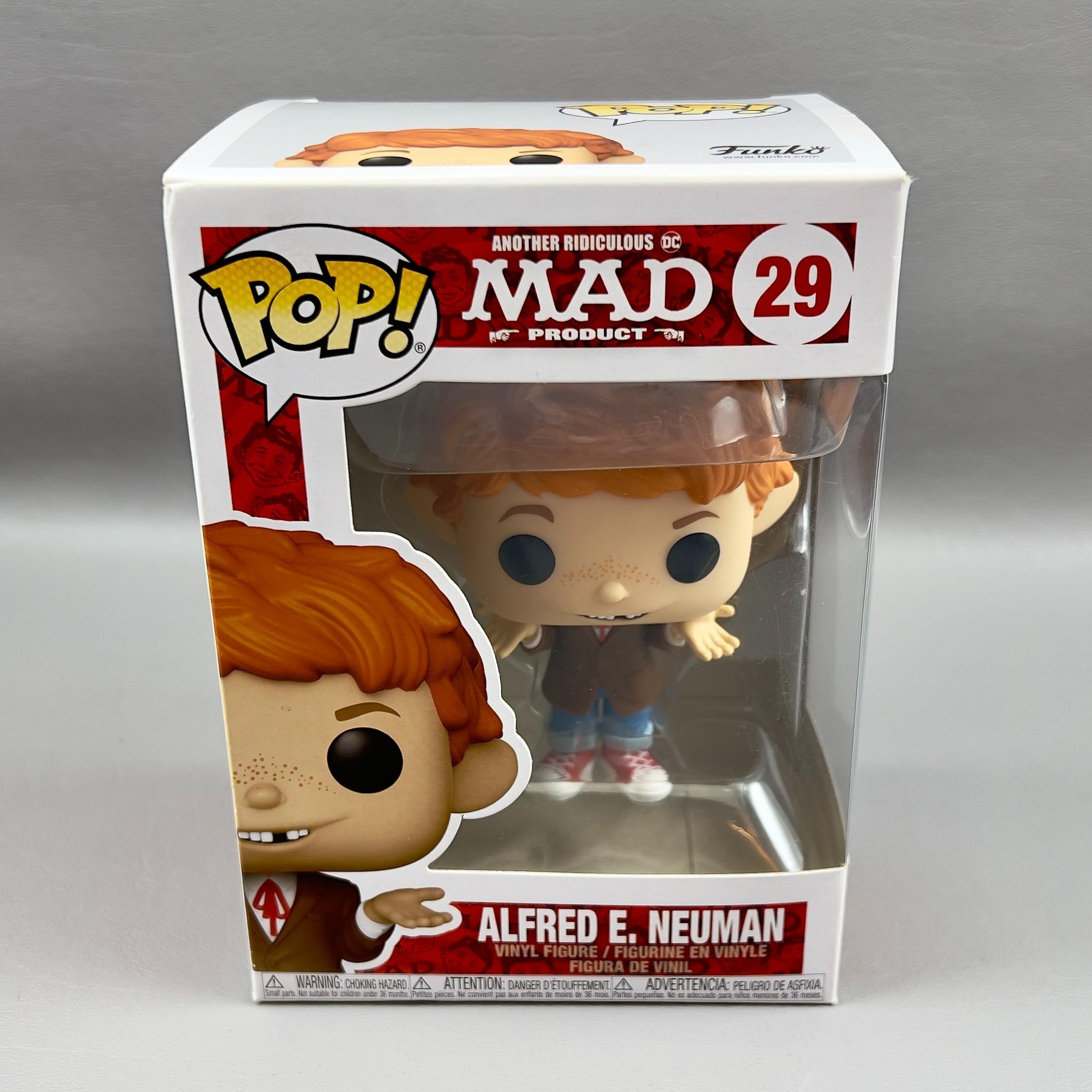 Funko Pop Mad Alfred E Neuman Vinyl Doll 29 New