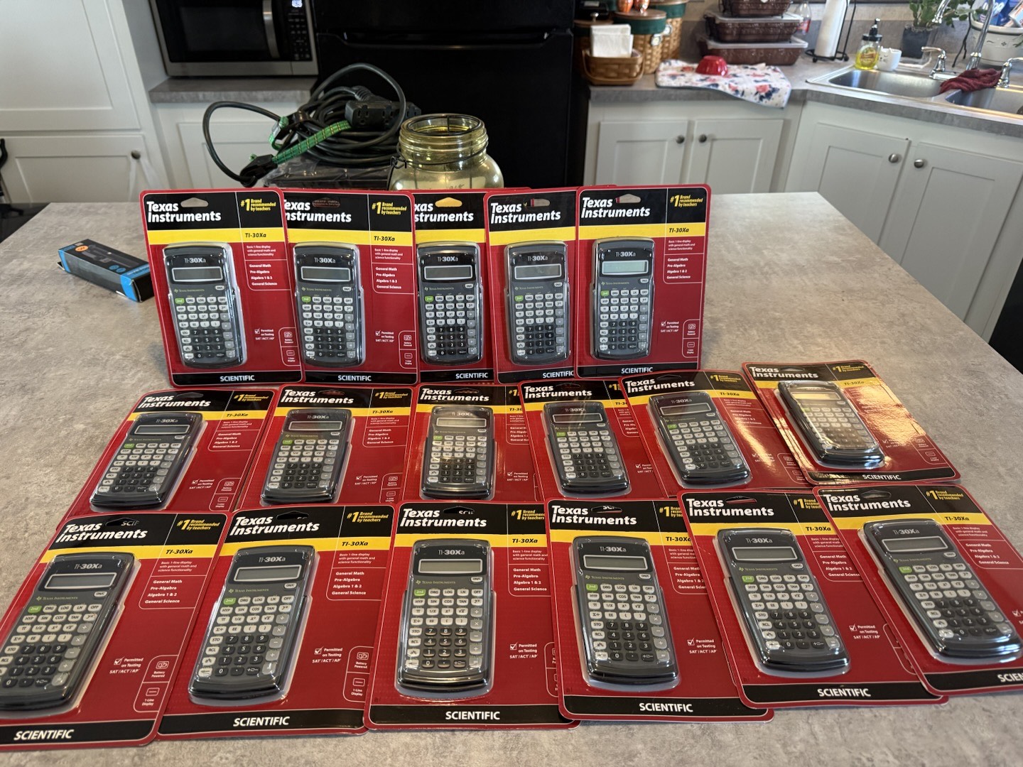17 Brand New Texas Instruments Ti – 30Xa Calculators