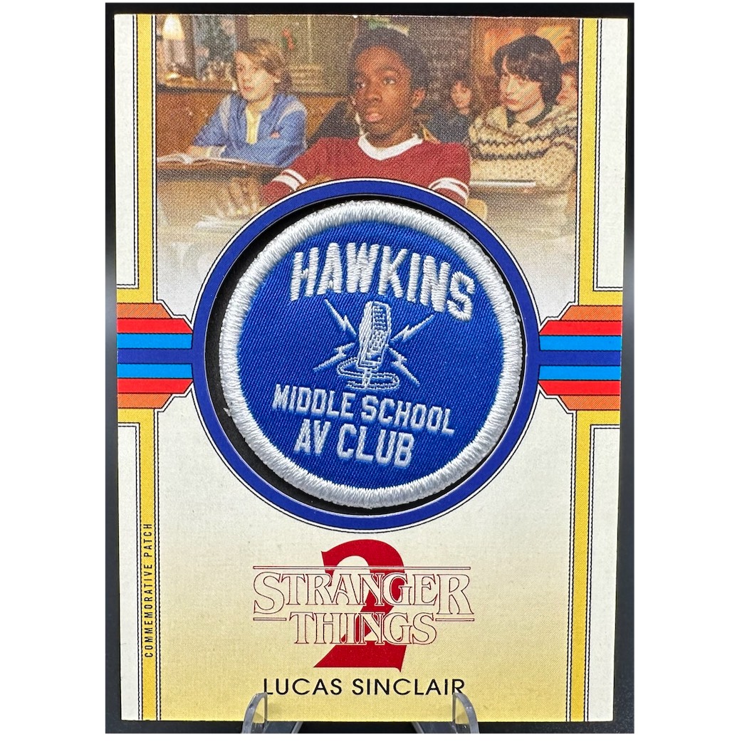 Stranger Things Lucas Sinclair AV Club Patch CP-LAV