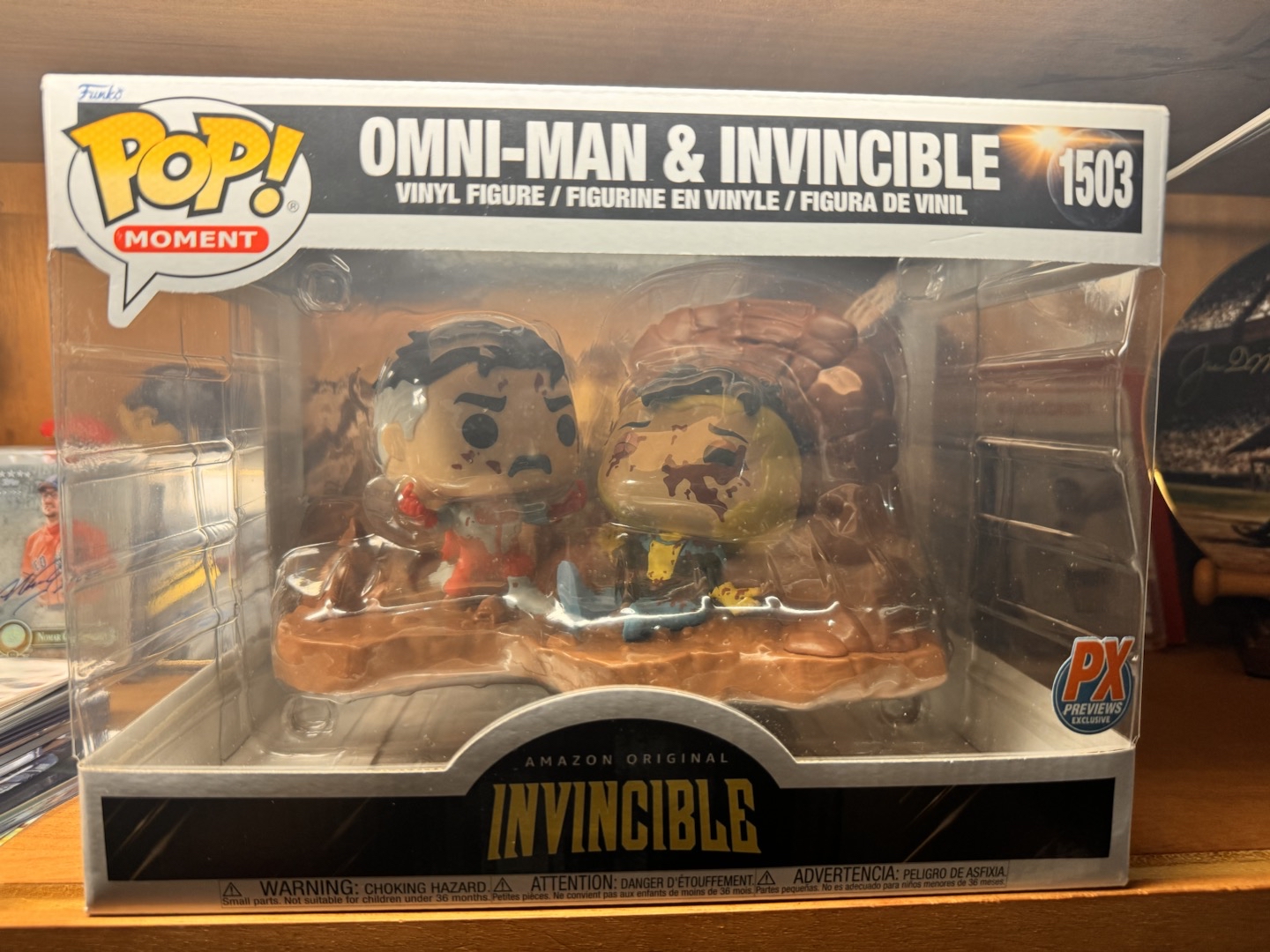 Funko Pop Moment #1503 Omni-Man & Invincible PX Previews Exclusive