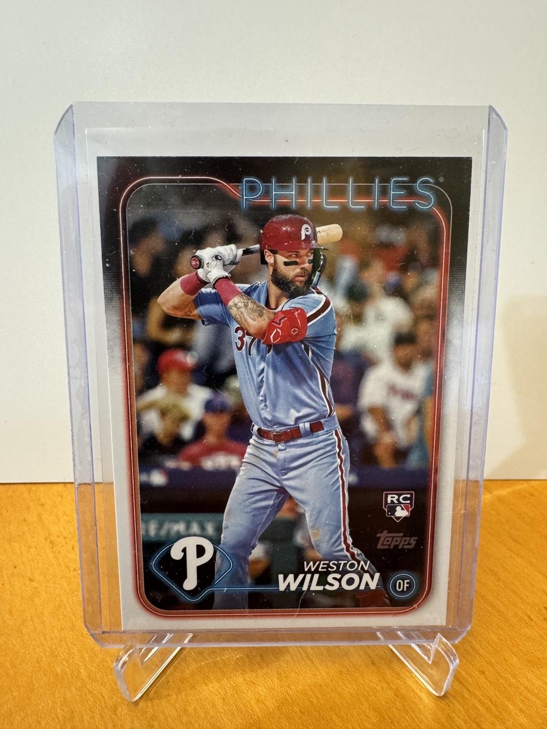 Weston Wilson Topps Series 2 Rookie Card - Philadelphia Phillies