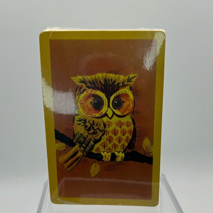 NOS Owl Playing Cards