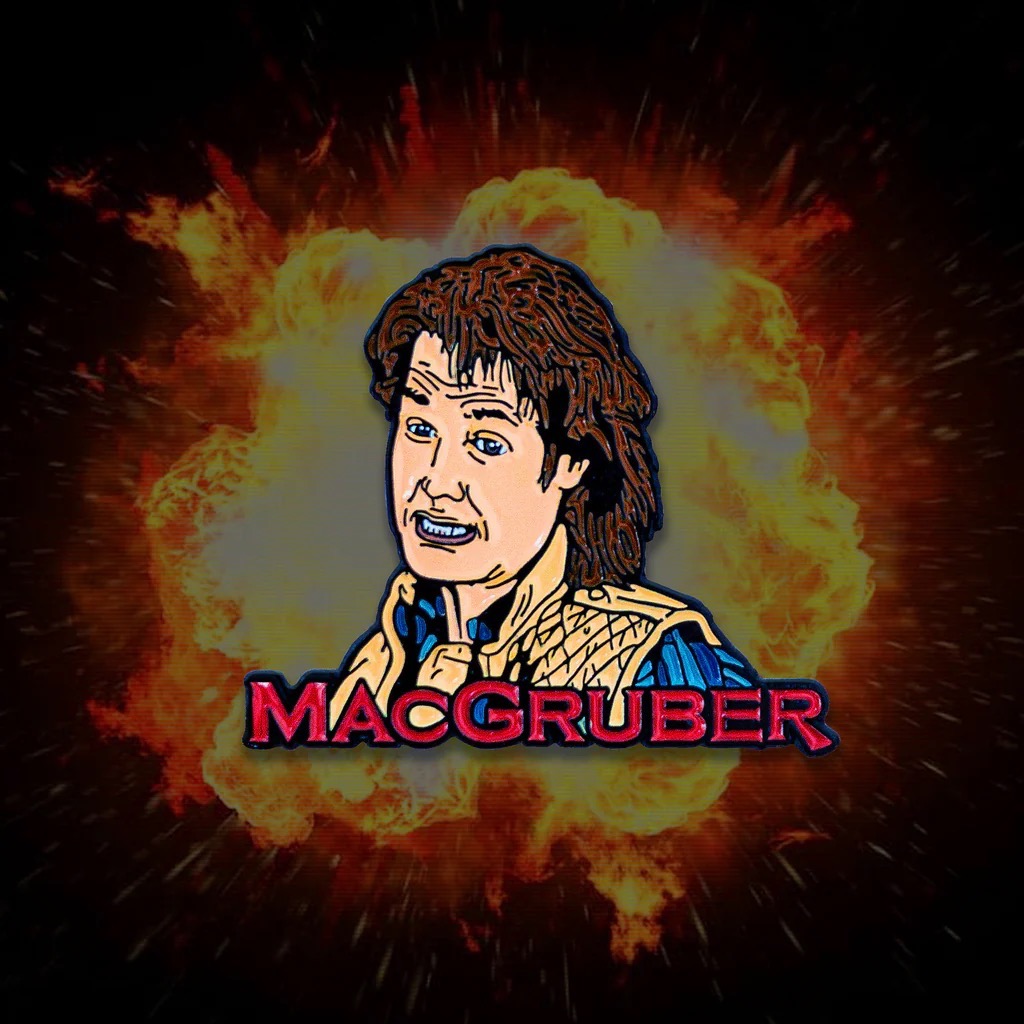 SNL MacGruber Will Forte Jacket Lapel Pin Ltd Edition New Never Worn ...