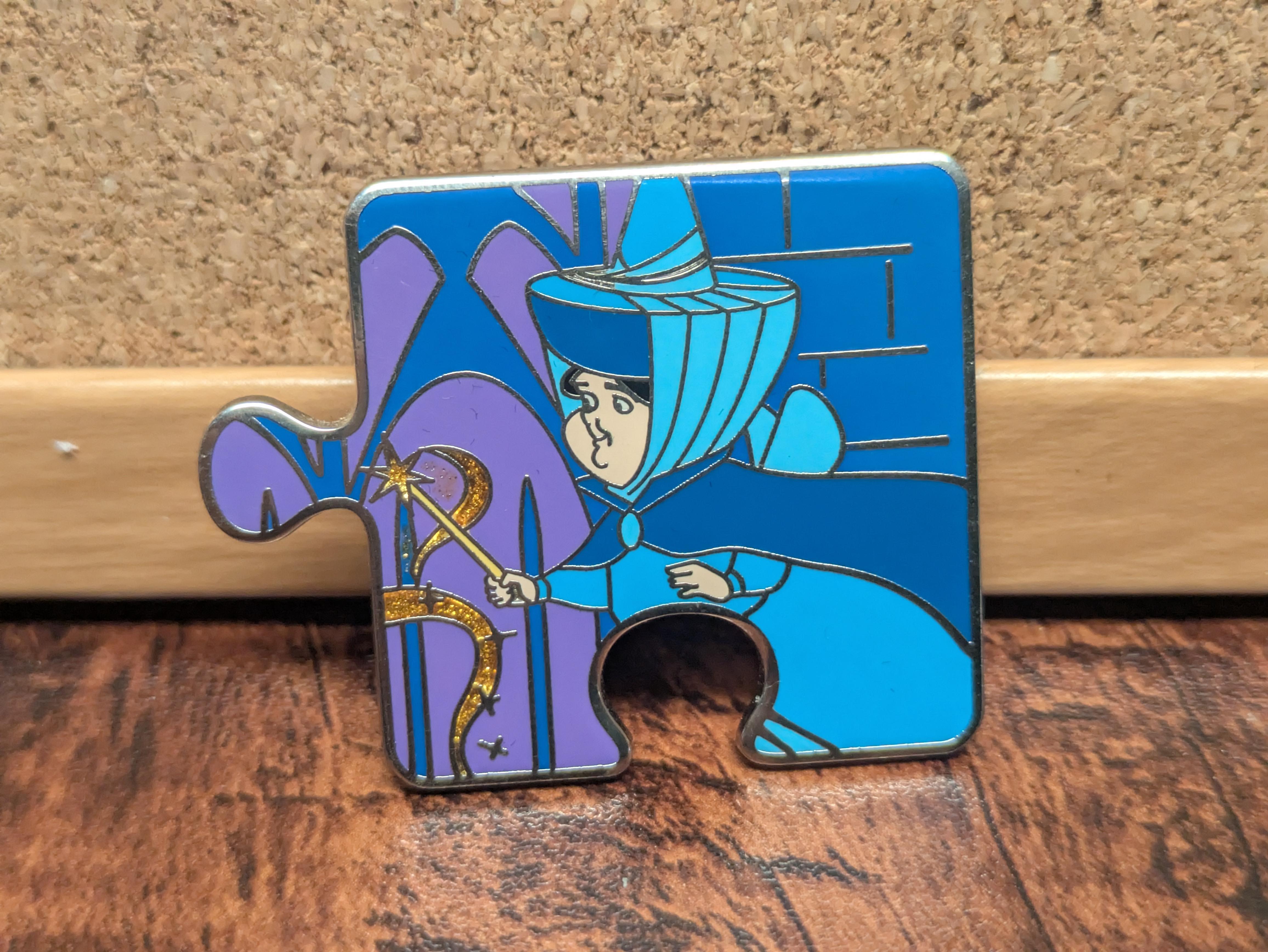 Sleeping Beauty Character Connection Merryweather LE1100 Disney Pin