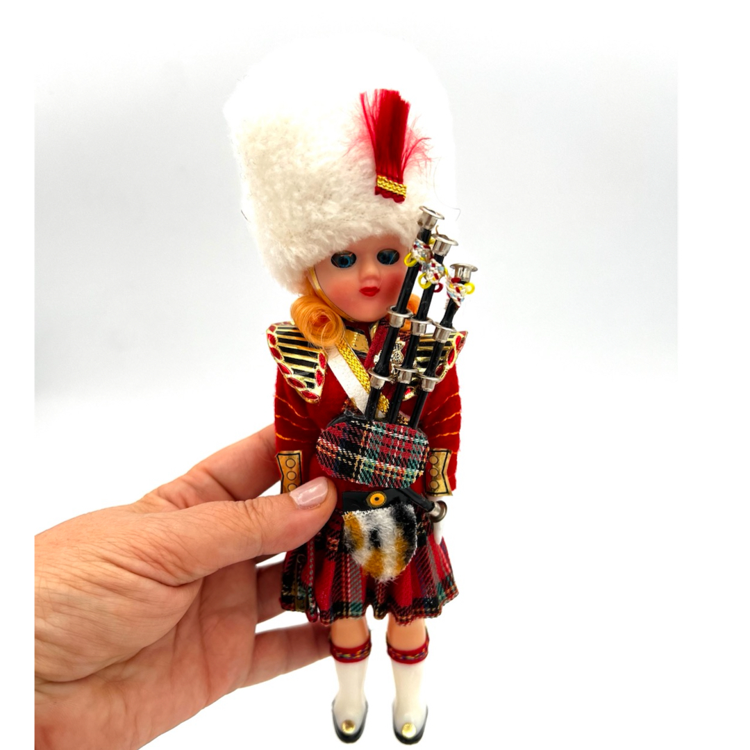 Scottish Doll With Bagpipes