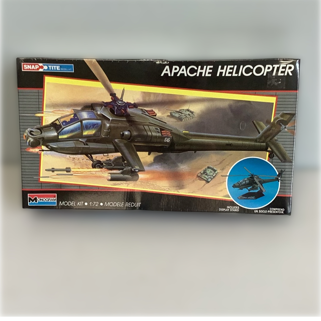Monogram Apache Helicopter Model