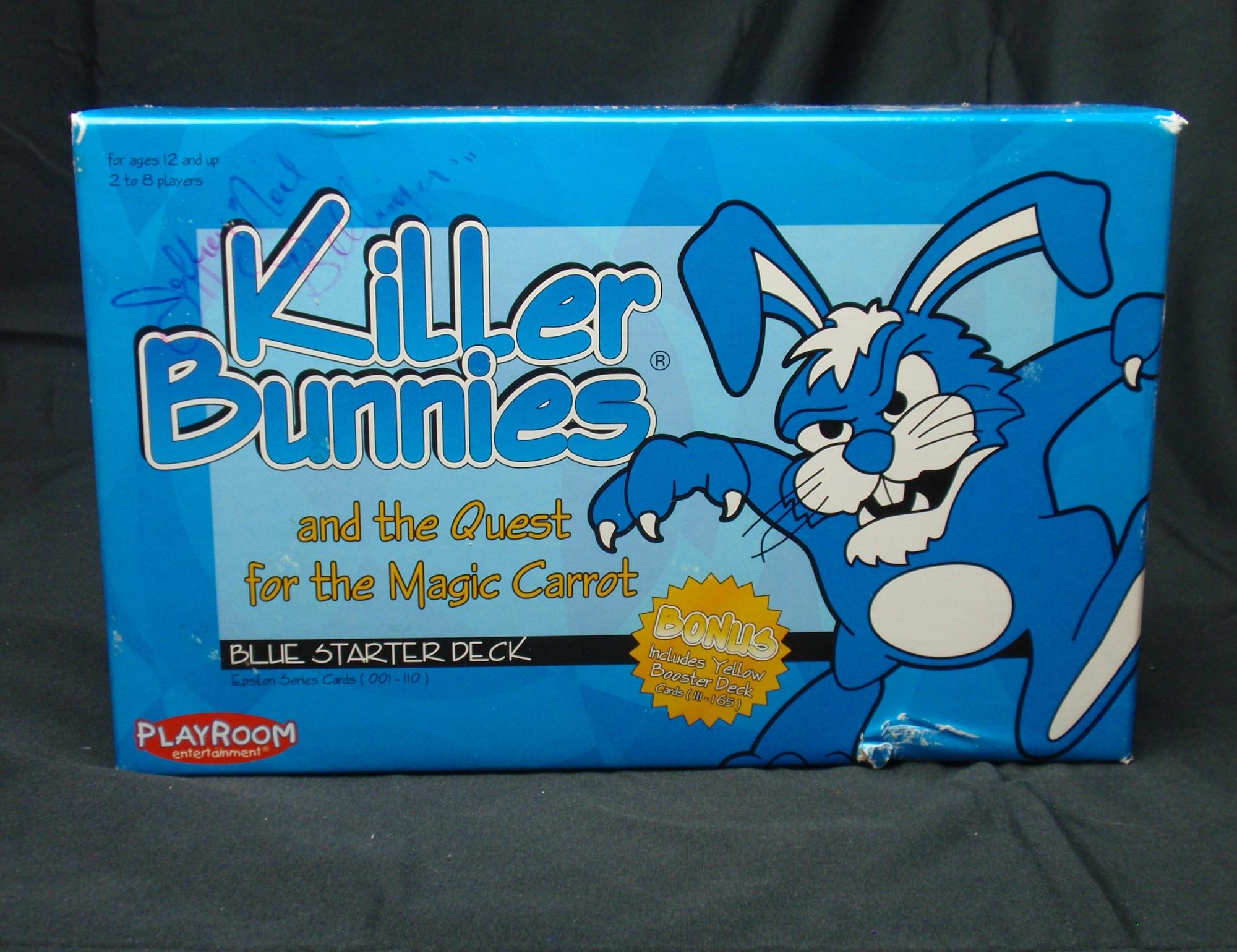 Killer Bunnies and the Quest for the Magic Carrot Game Signed by Author ...