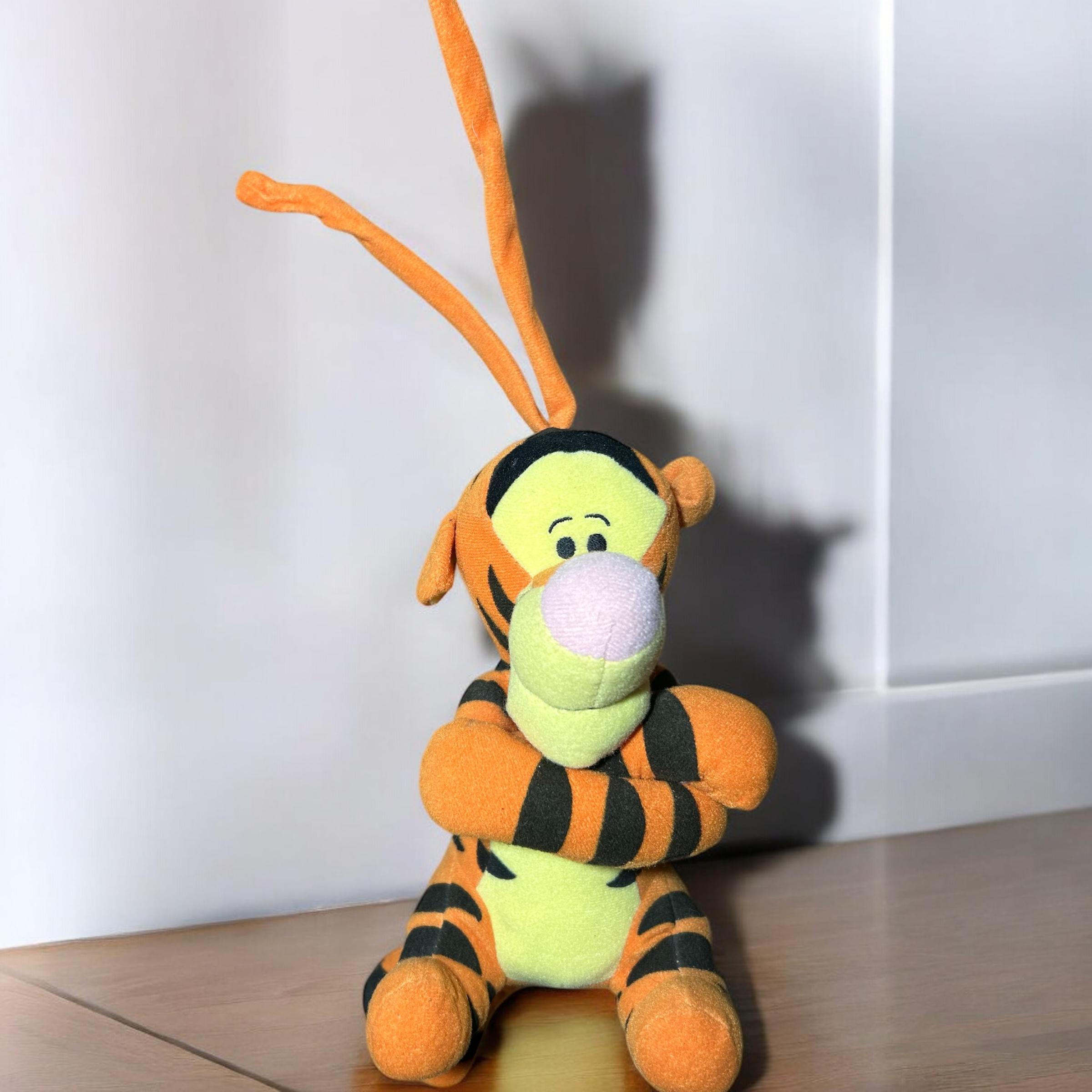 VTG The First Years Disney Winnie The Pooh Tigger Musical Plush Pull ...