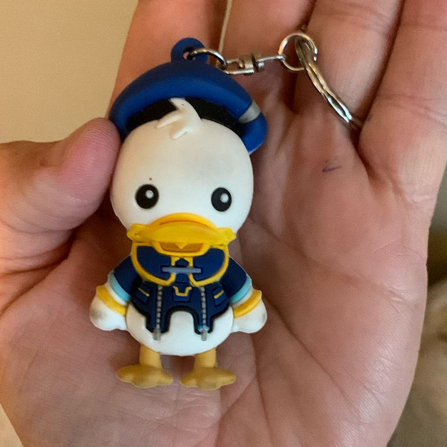 Donald Duck PVC Key Chain
