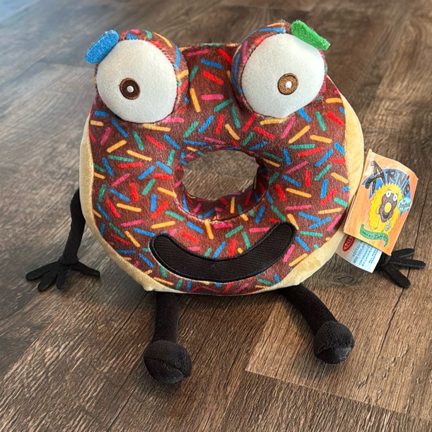 Yottoy Arnie The Doughnut Plush With Original Tags