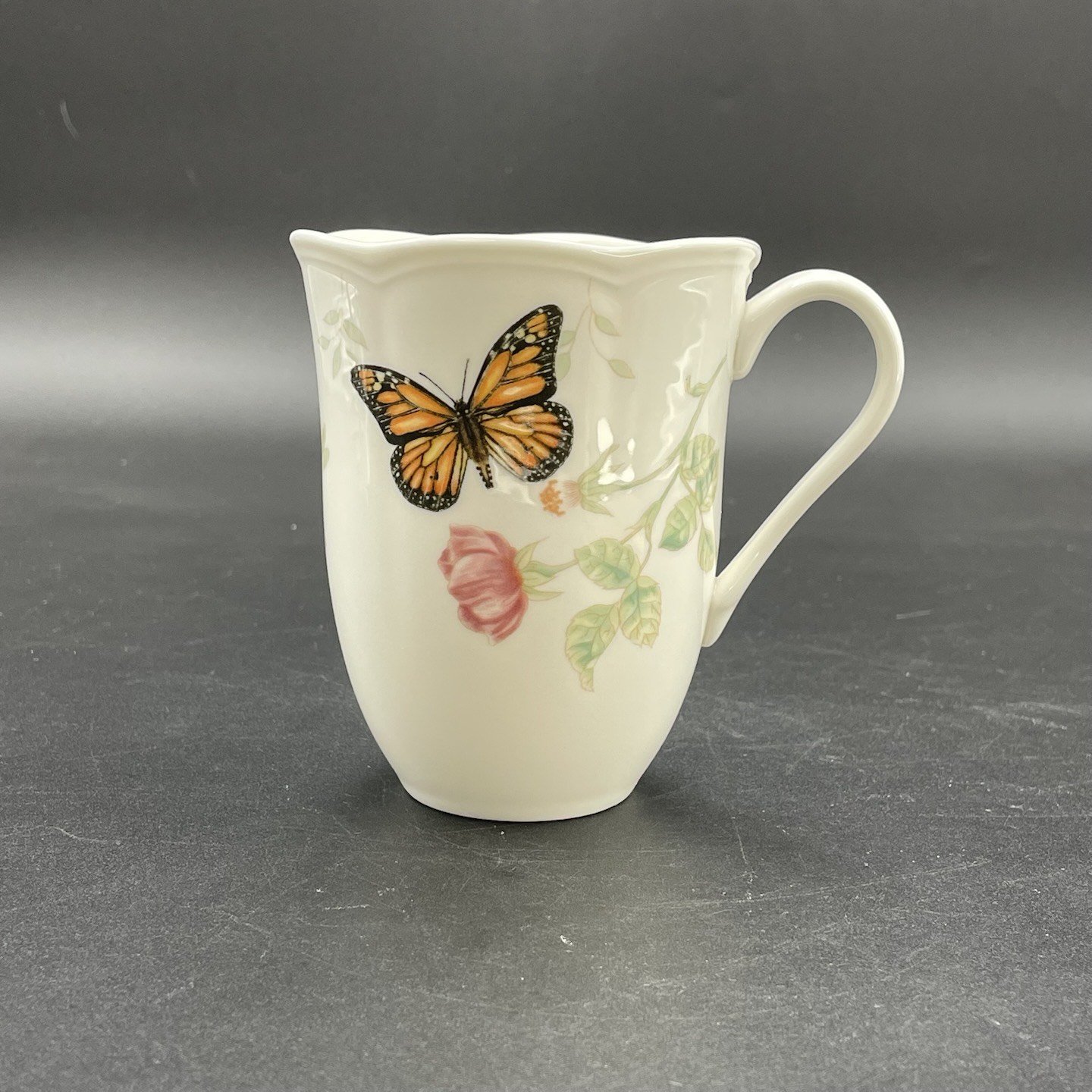Lenox Butterfly Meadow Monarch Coffee Mug Cup Drinkware Kitchenware ...