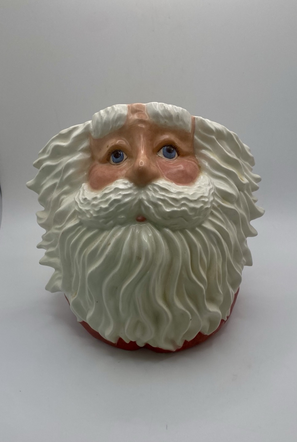 707. Vintage Ceramic Santa Head Planter