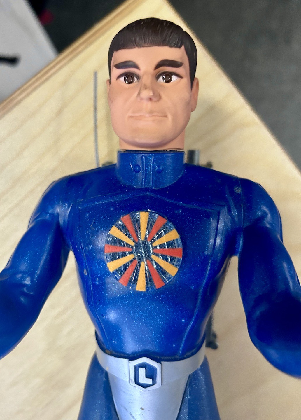 Vintage 1967 Mattel Major Matt Mason Captain Laser 12" Action Figure