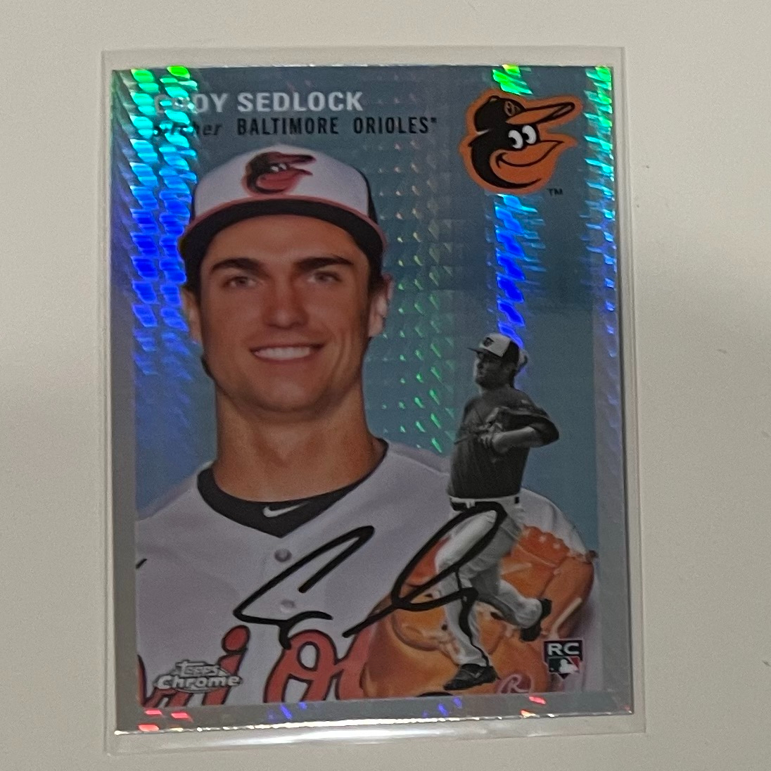 Cody Sedlock RC Platinum Prism Refractor Baltimore Orioles