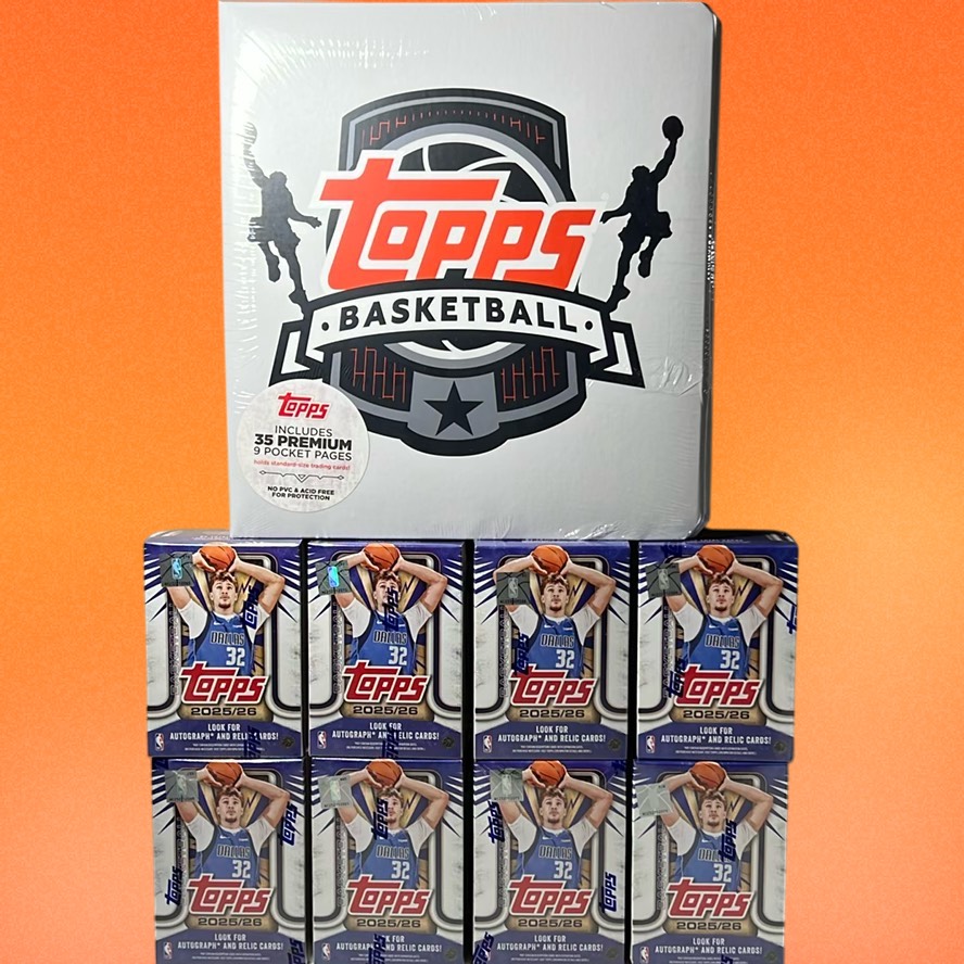 2025 Topps Flagship Basketball 8 Blaster Box Live Team Rip #1 MBB1655 ...