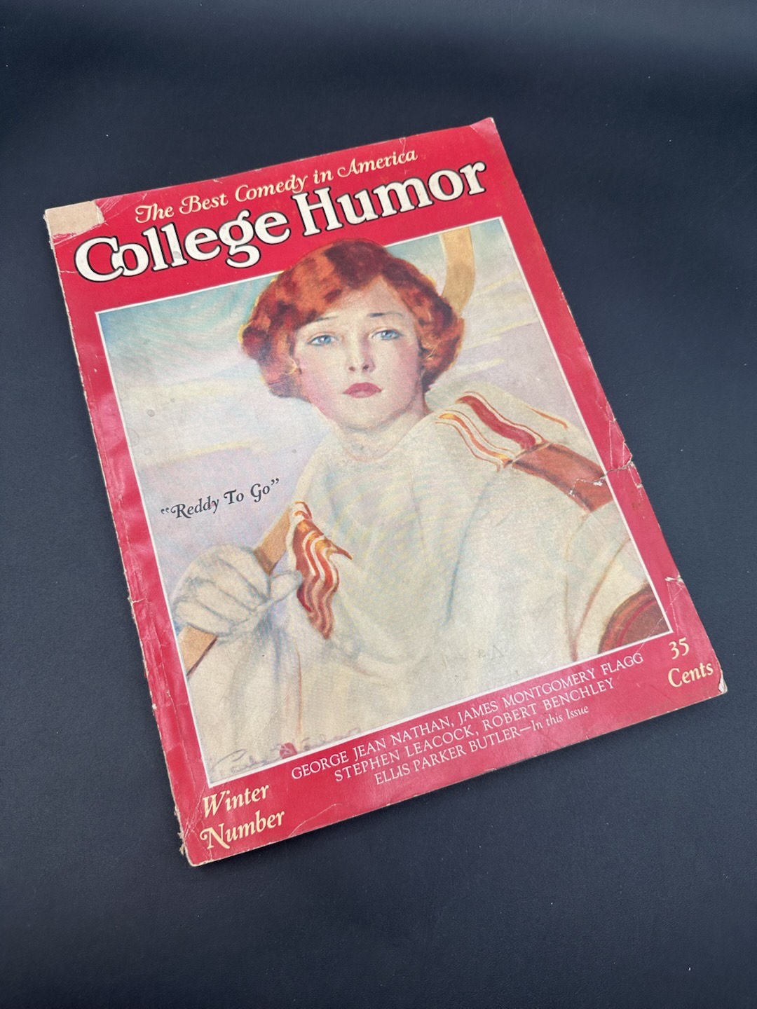Antique College Humor Magazine, Feb. 1925, Vol.1, No.IV