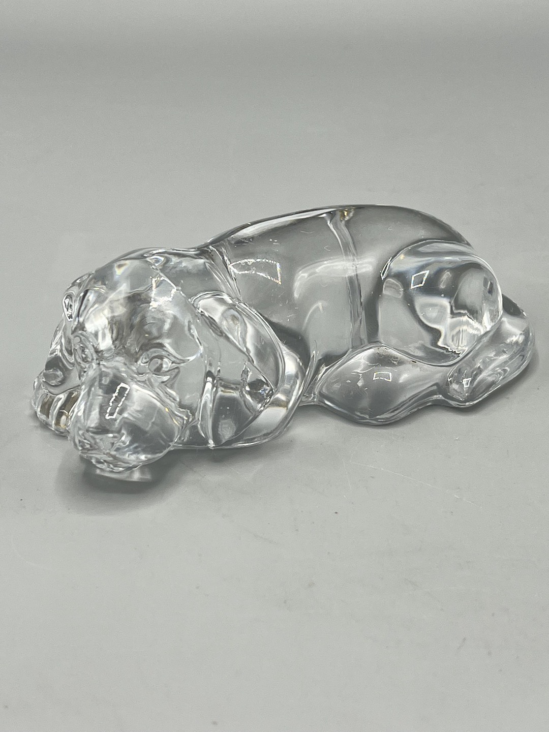 VTG Hound Dog Paperweight