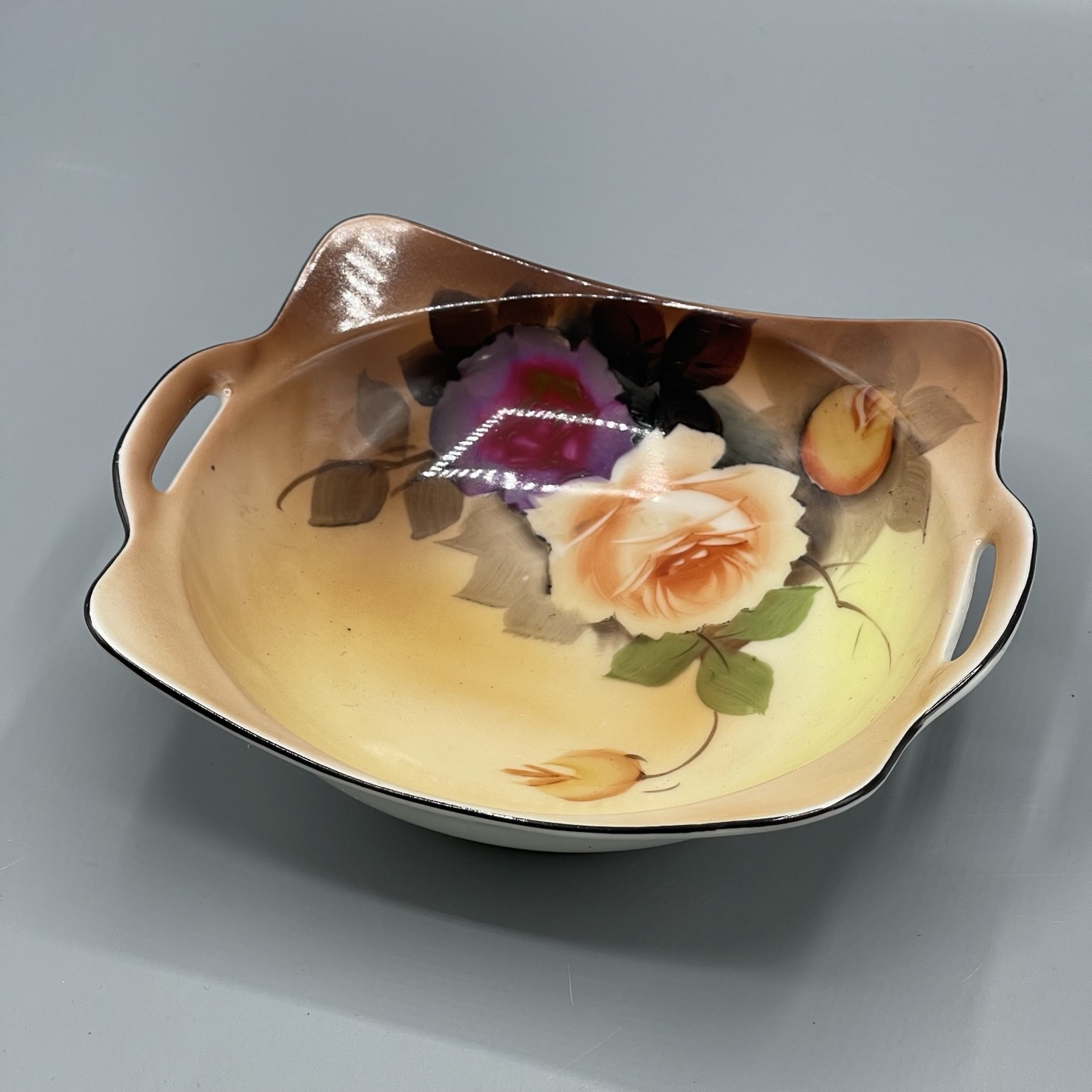 Noritake Japan Hand Painted Floral Bowl