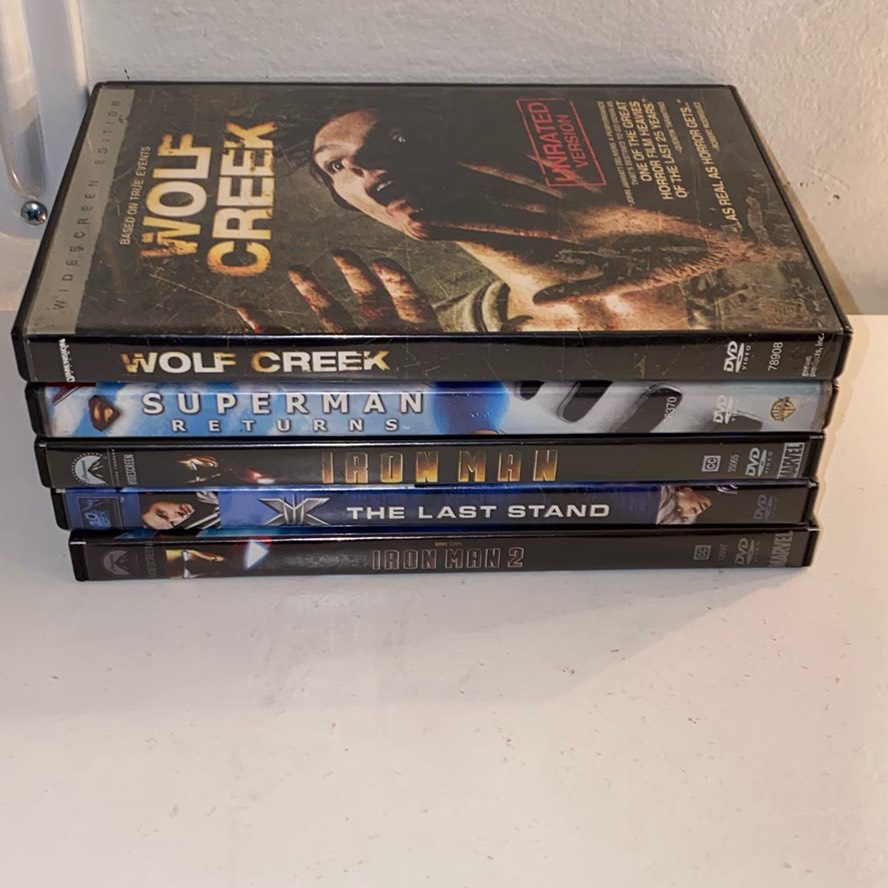 Lot Of 5 Preowned DVDs
