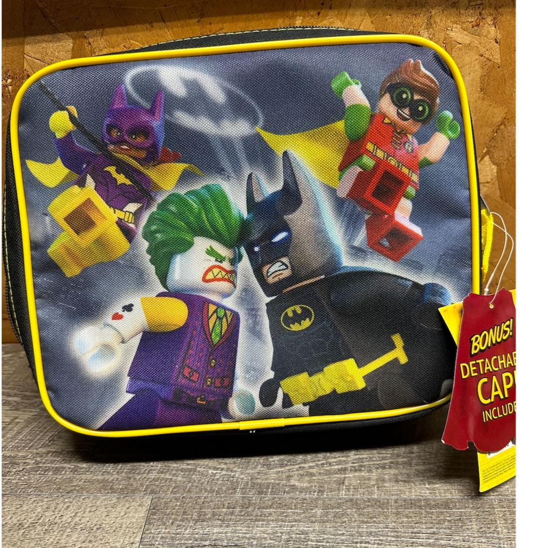#38 Dc Lego Batman Soft Lunchbox NWT