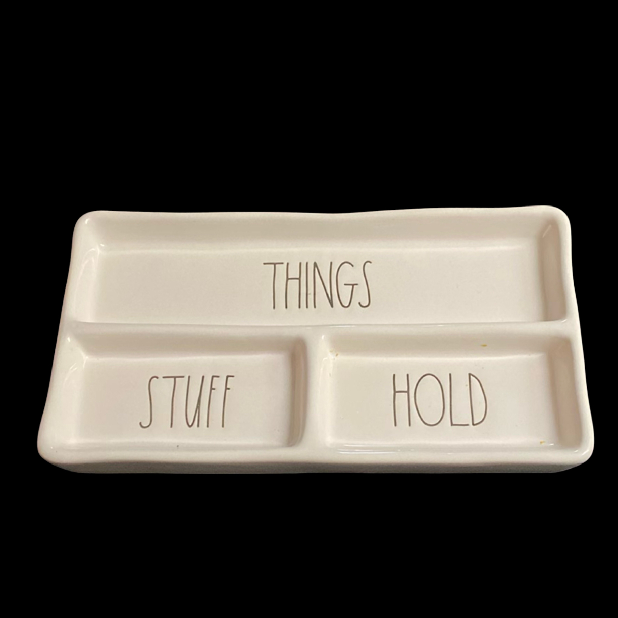 Rae Dunn By Magenta Artisan Collection Things Stuff Hold Tray Organizer