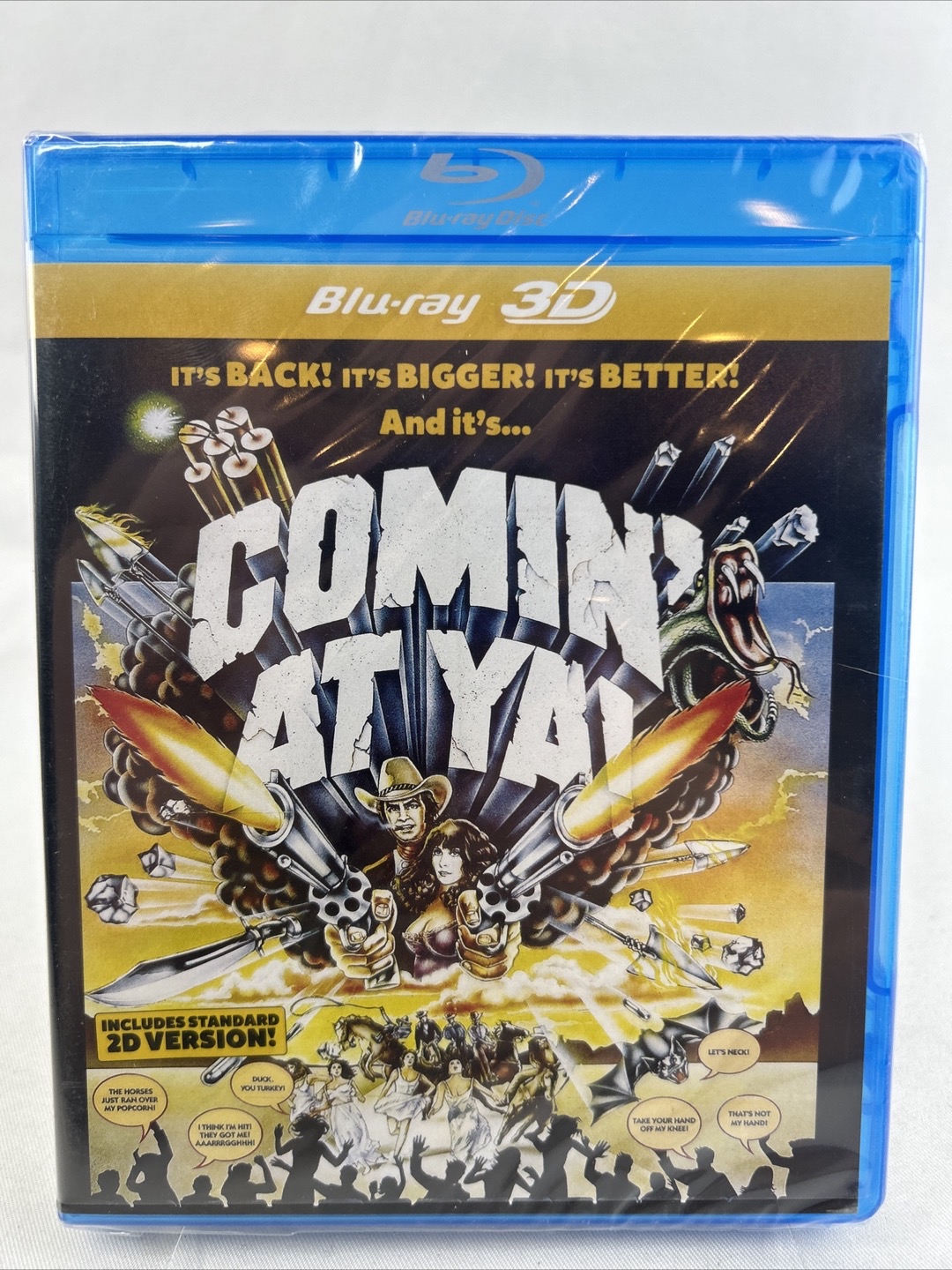 COMIN’ AT YA! - 1981 (BluRay, 2010) Spaghetti Western NIB NEW SEALED