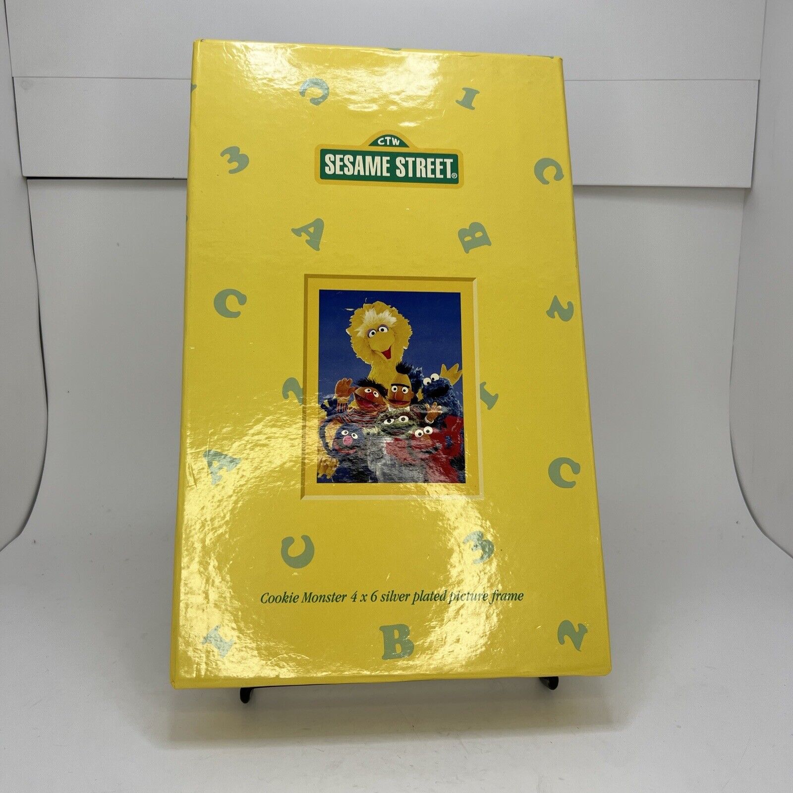 Sesame Street frame Cookie Monster 4X6 silver plated picture frame ...