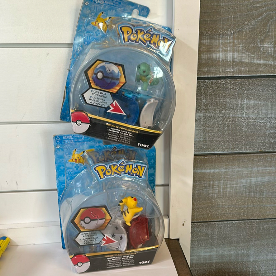 Pokémon Throw-N-Pop Poke Ball lot