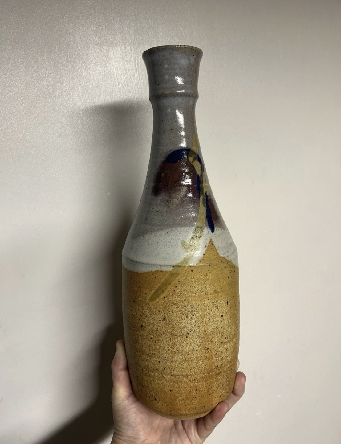Large Handmade Bonnema Pottery Vase