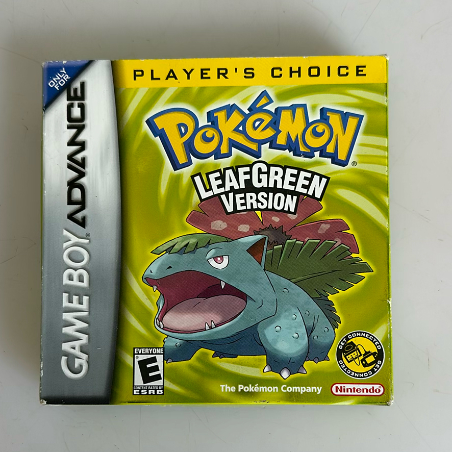 Pokémon Leaf Green Version Box Only