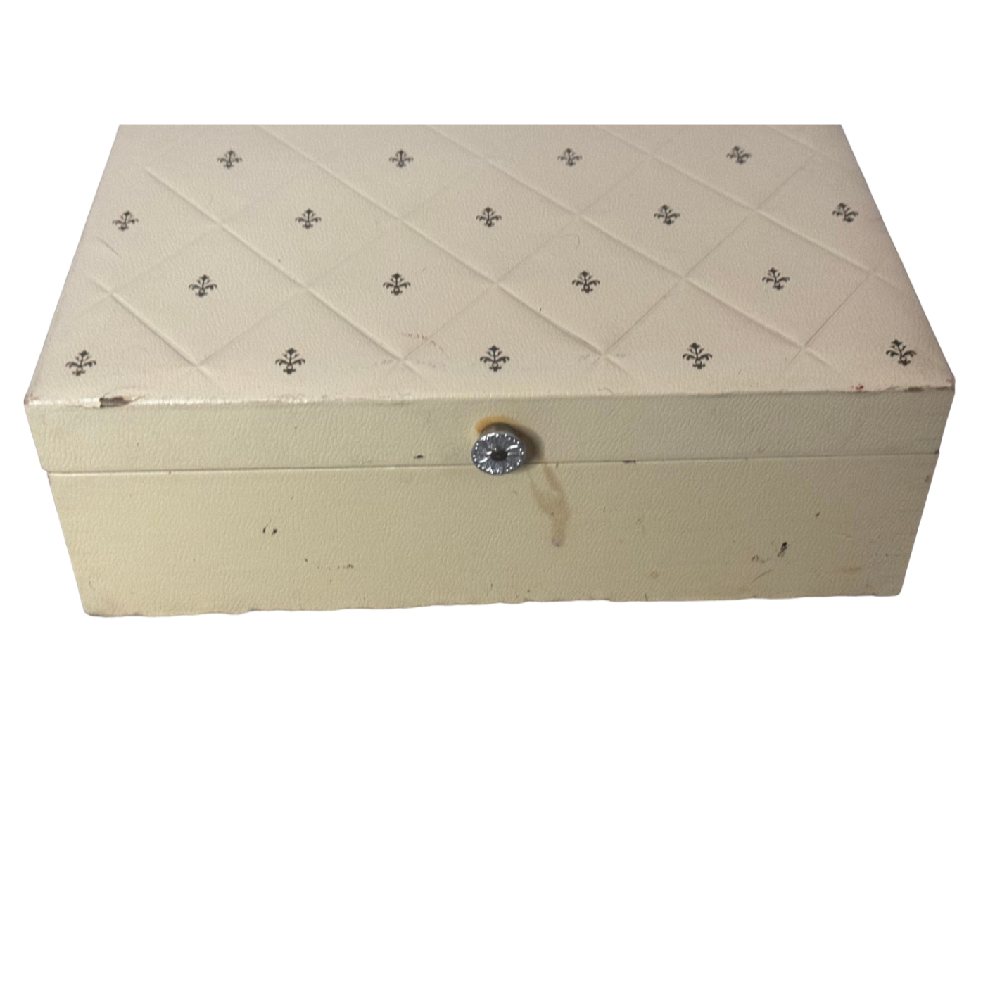 Antique Vintage 1960s 70s JEWELRY Box