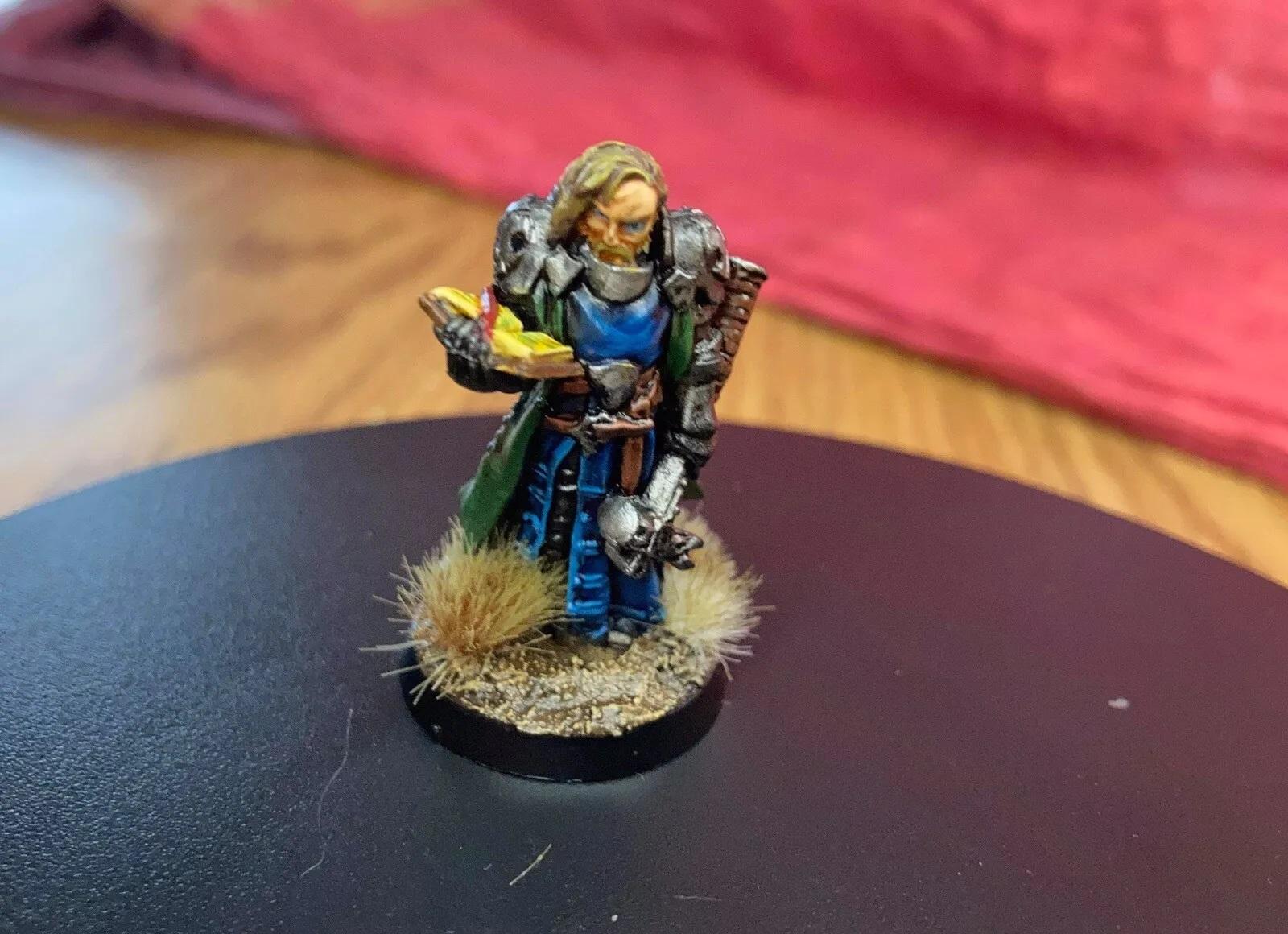 Custom Painted Reaper Miniatures Halbarad, Cleric #77414