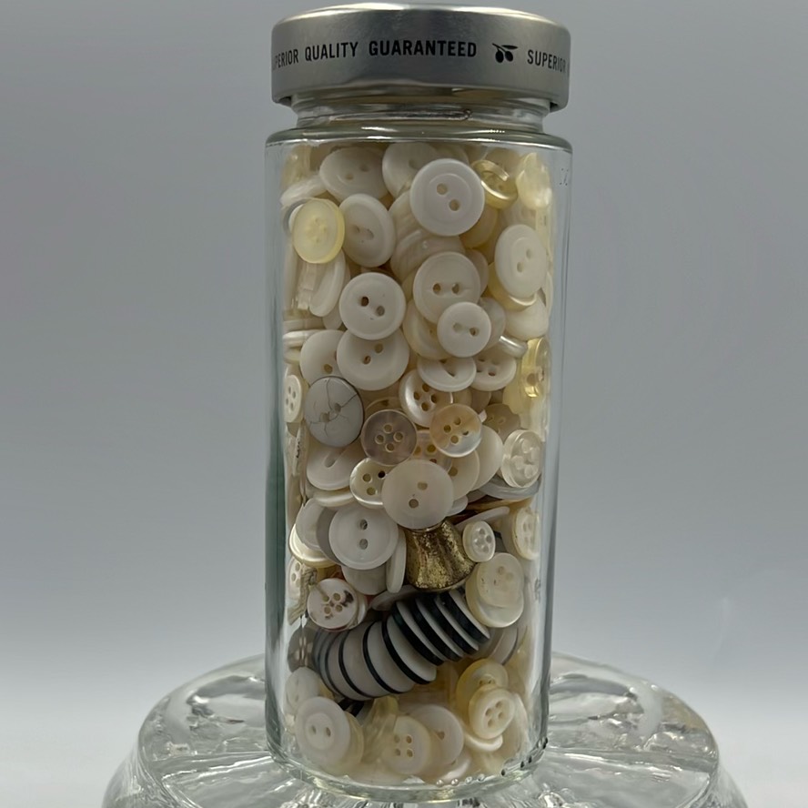 07 Jar Of Vintage Buttons