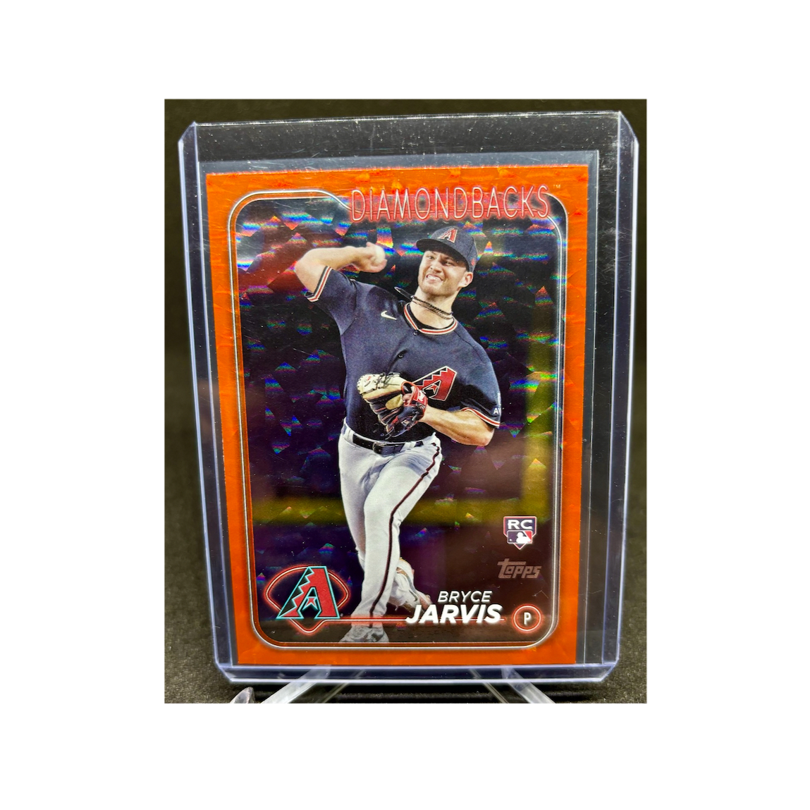 Bryce Jarvis 2024 Topps Series 2 Orange Foil /299 RC - Arizona Diamondbacks