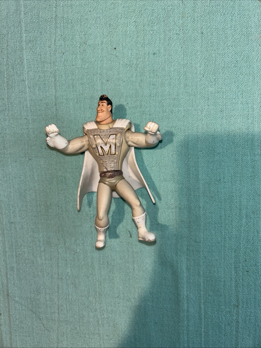 McDonalds Happy Meal Metro Man, Megamind Figure Toy 2010 Punches 4"