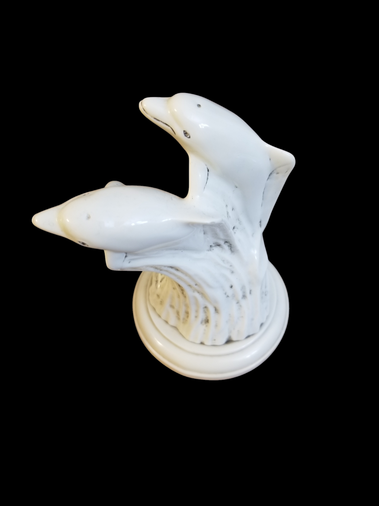 Vintage MH Cook Dolphin Porpoise Art Sculpture