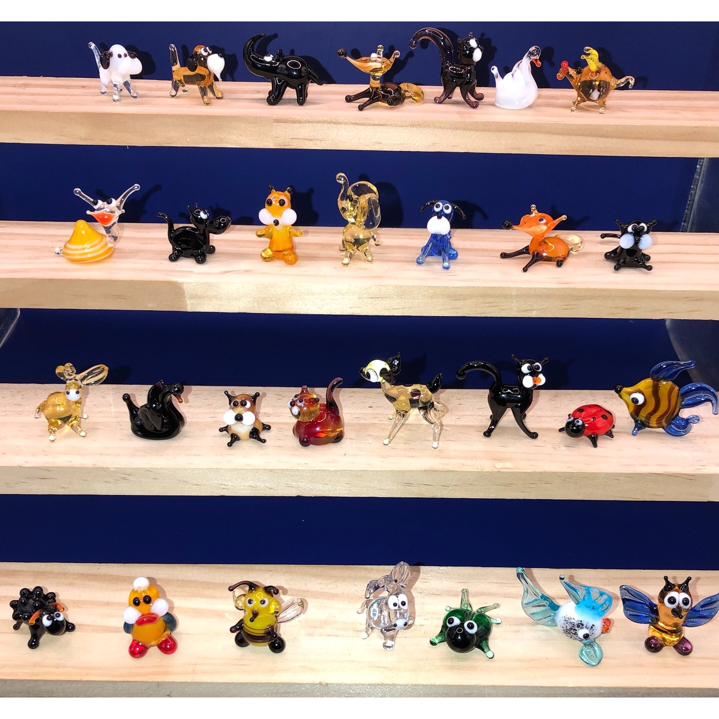 #10 - Hand Blown Miniature Glass Animals Just In From Ukraine! Buyers ...